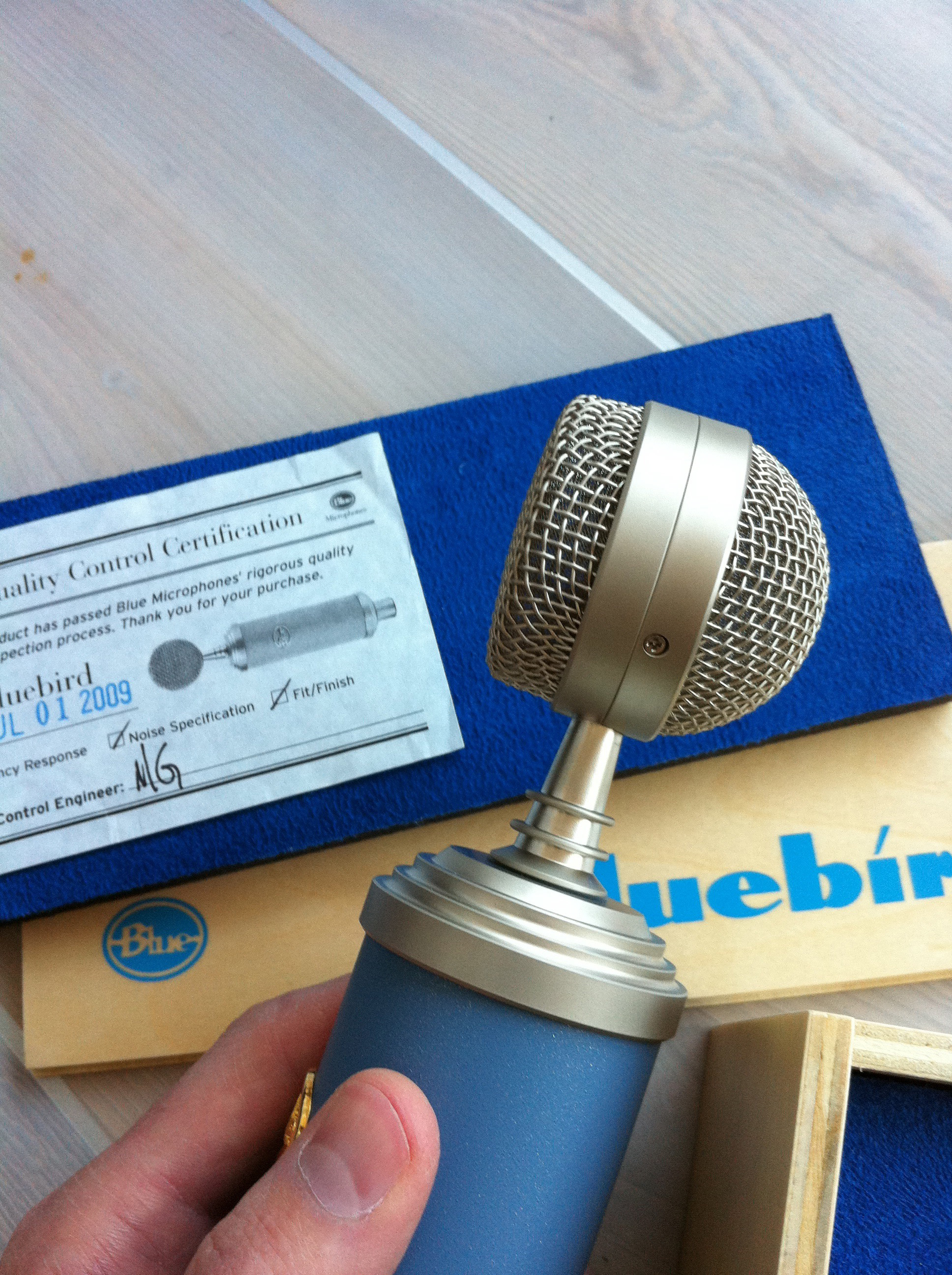 Blue Microphones Bluebird image (#296085) - Audiofanzine