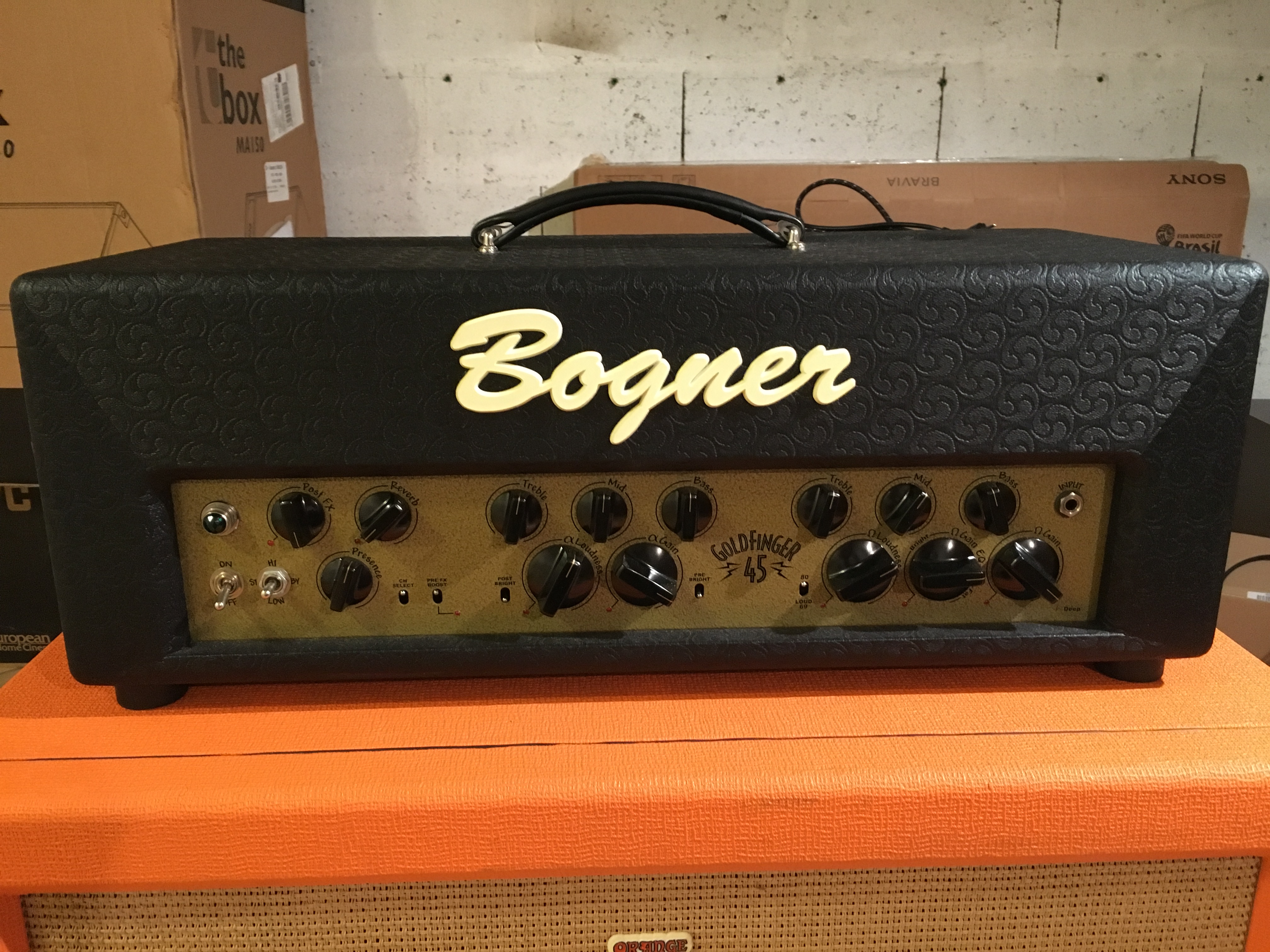 GOLDFINGER 45 HEAD - Bogner Goldfinger 45 Head - Audiofanzine