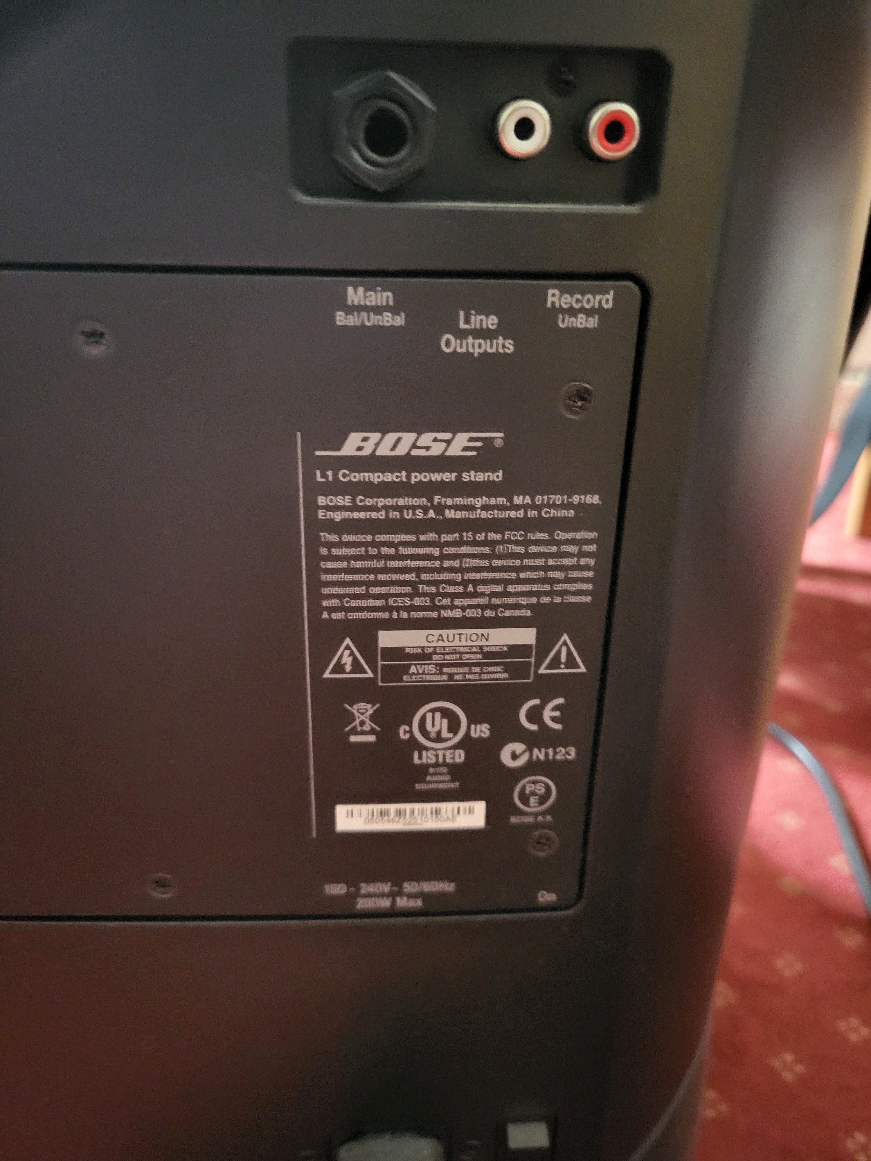 L1 Compact System - Bose L1 Compact System - Audiofanzine