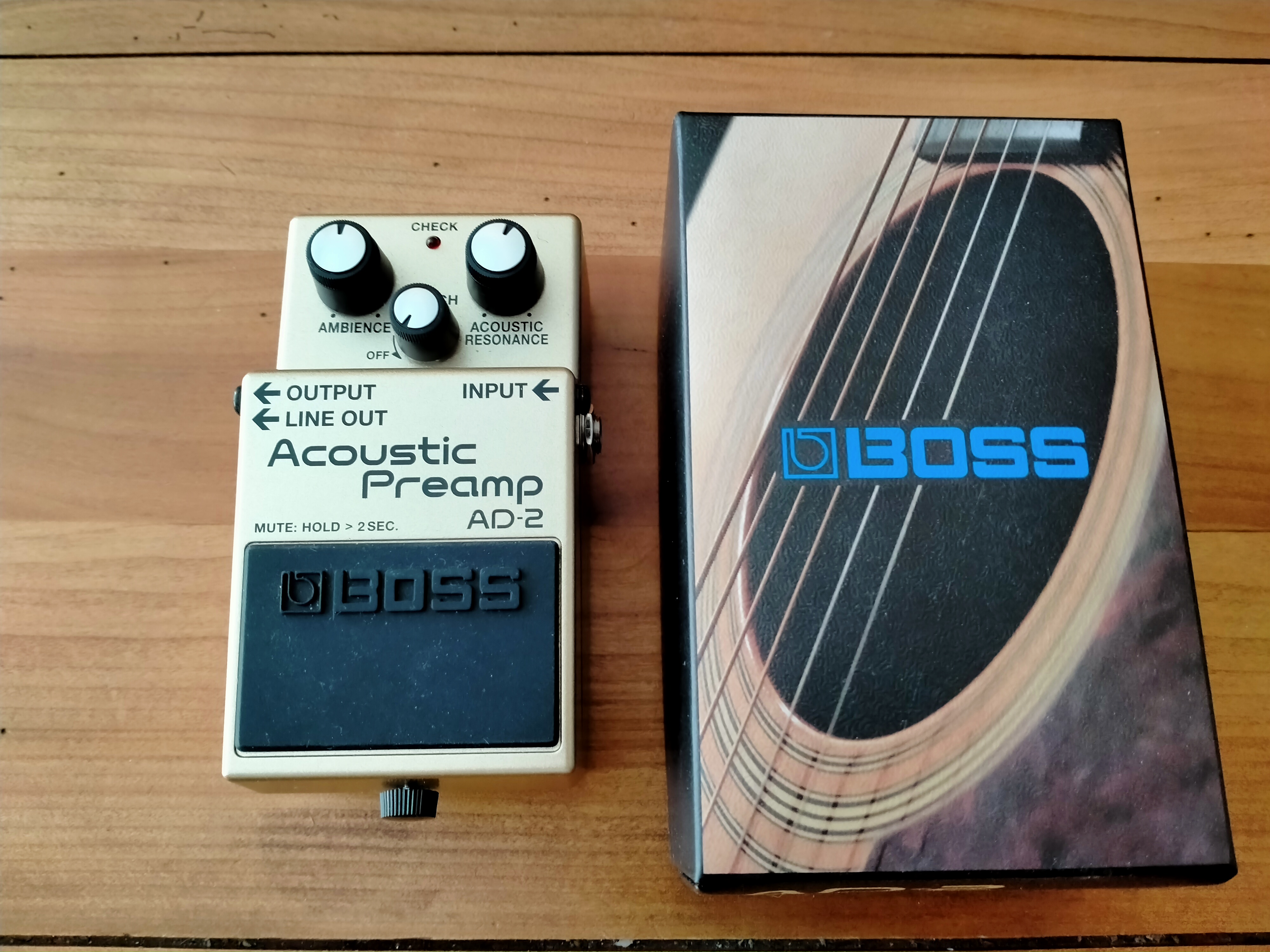 AD-2 Acoustic Preamp - Boss AD-2 Acoustic Preamp - Audiofanzine