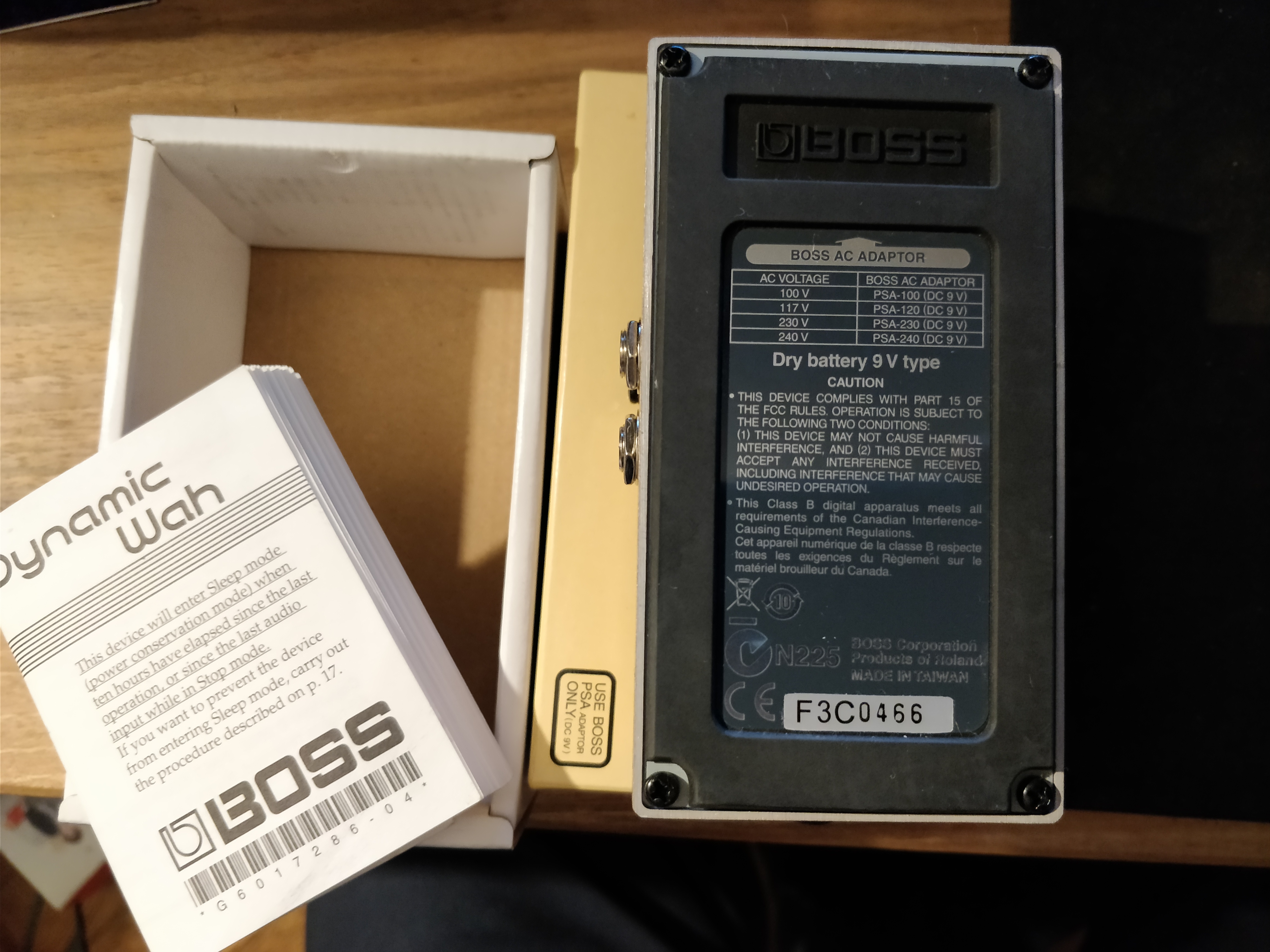 AW-3 DYNAMIC WAH - Boss AW-3 Dynamic Wah - Audiofanzine