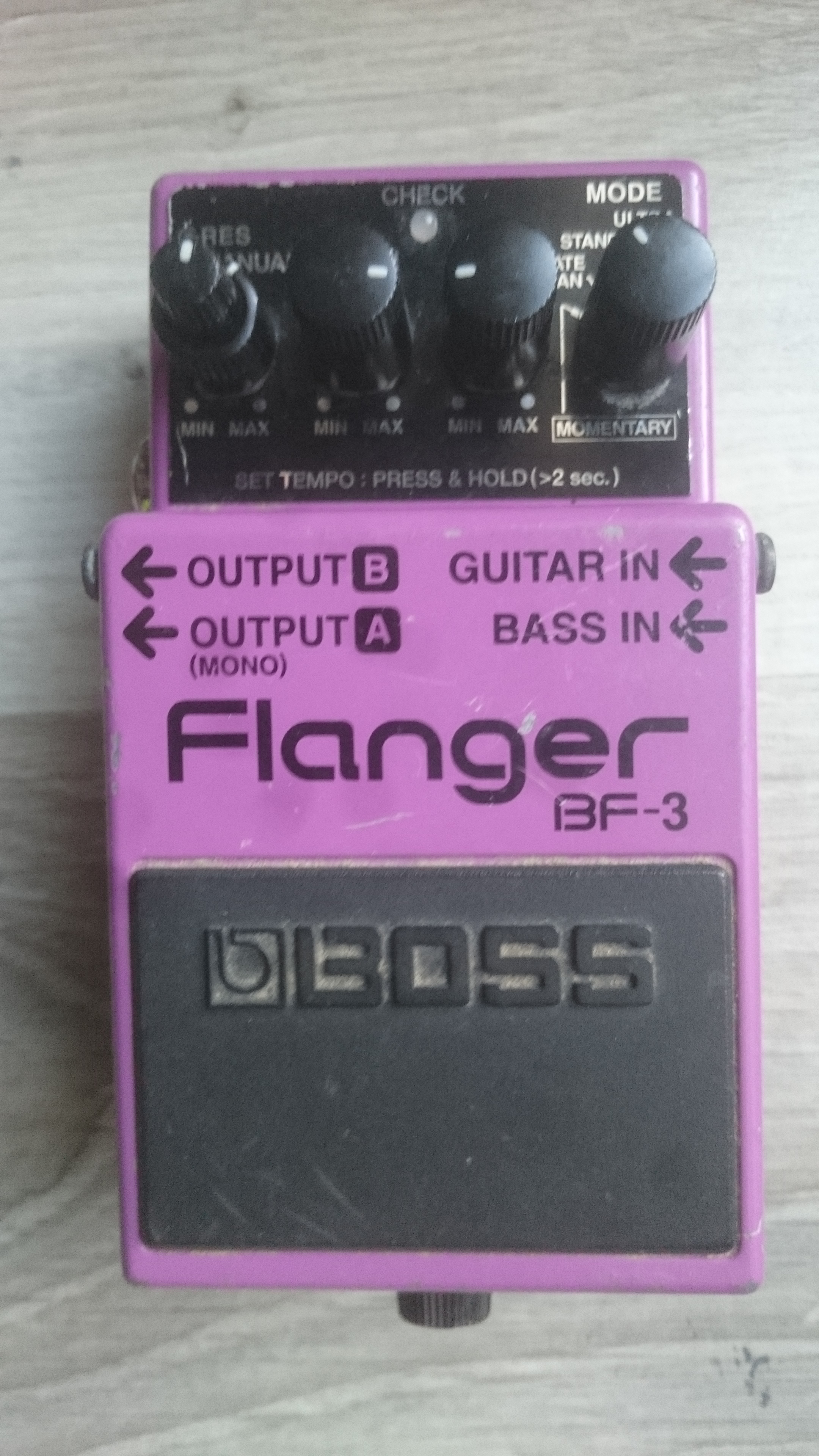 BF-3 FLANGER - Boss BF-3 Flanger - Audiofanzine