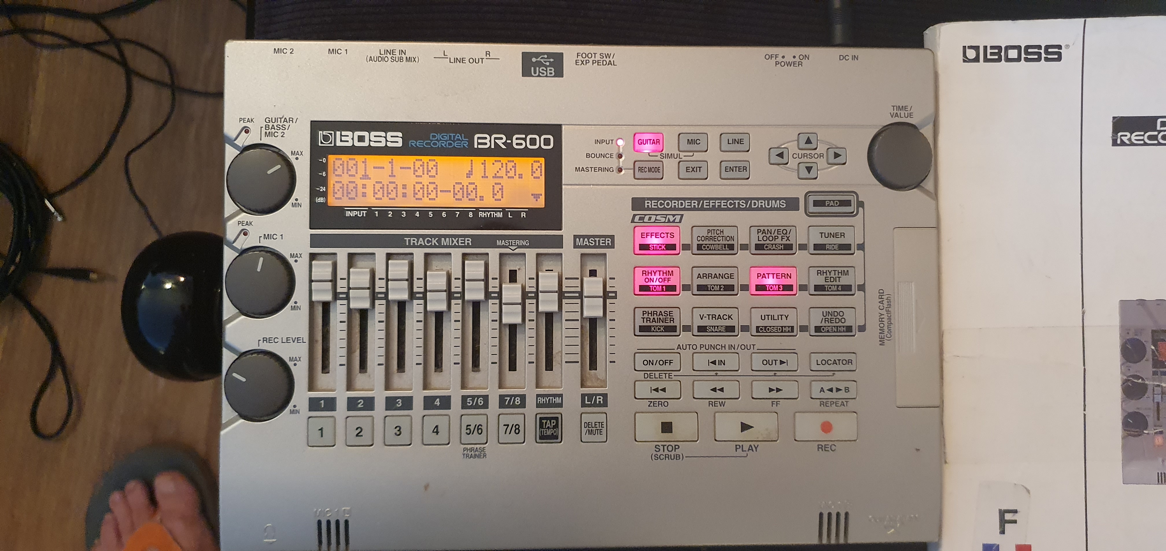BR-600 Digital Recorder - Boss BR-600 Digital Recorder - Audiofanzine