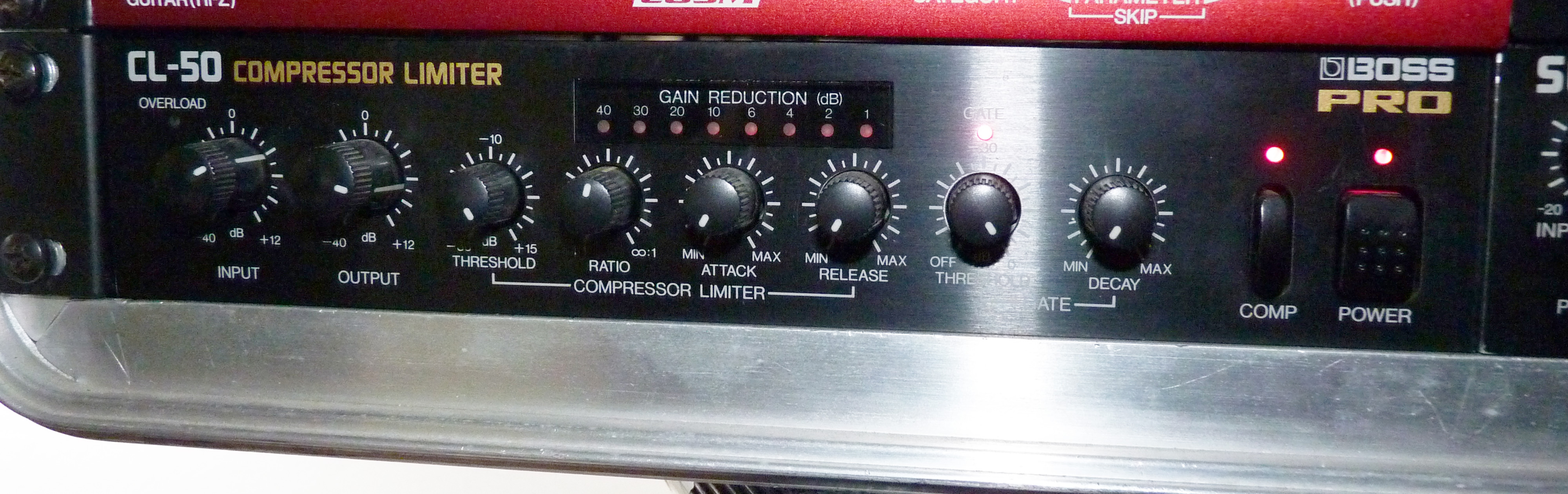CL-50 COMPRESSOR LIMITER - Boss CL-50 Compressor Limiter - Audiofanzine