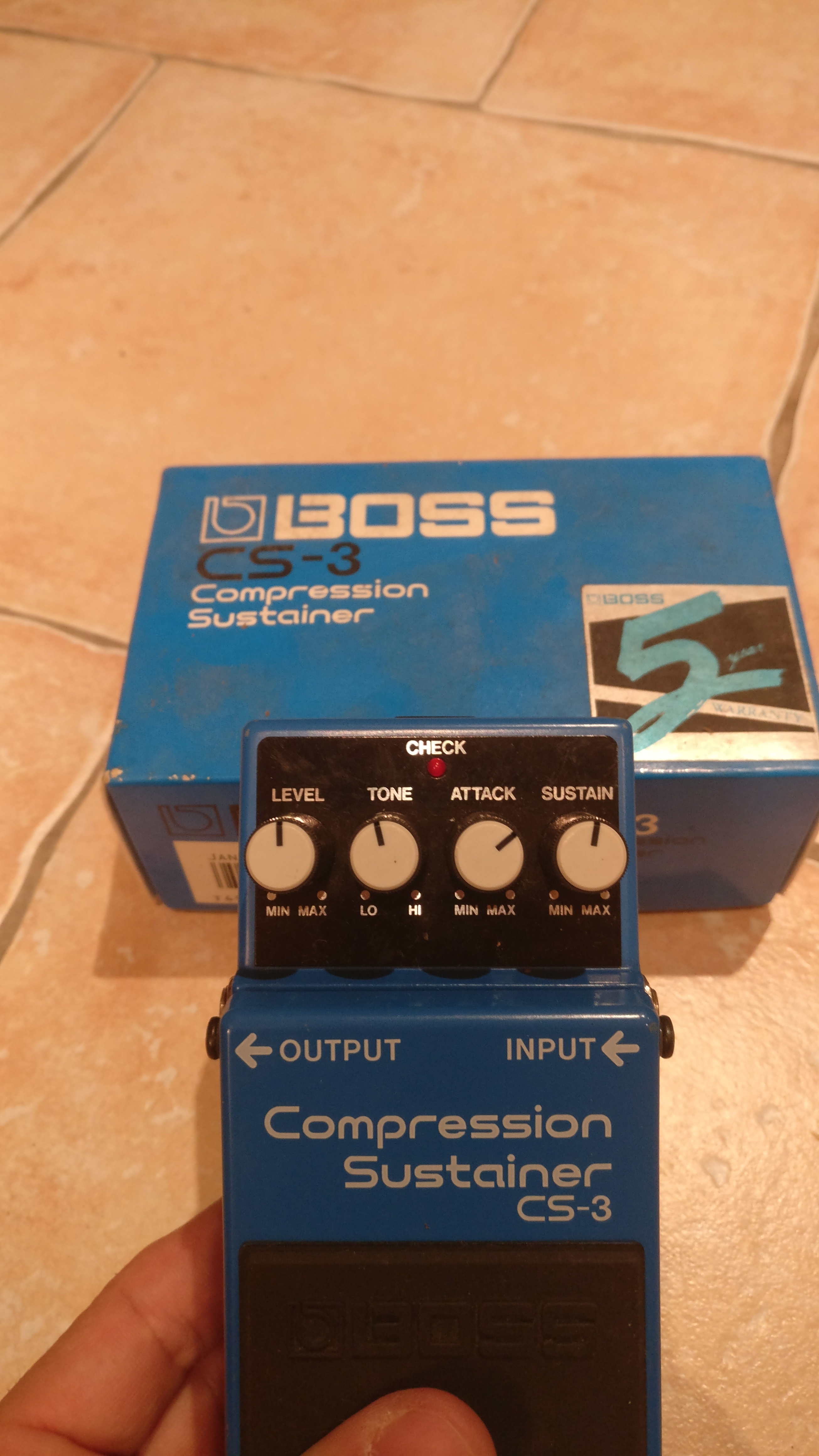 Boss CS-3 (Poitou-Charentes) - Audiofanzine