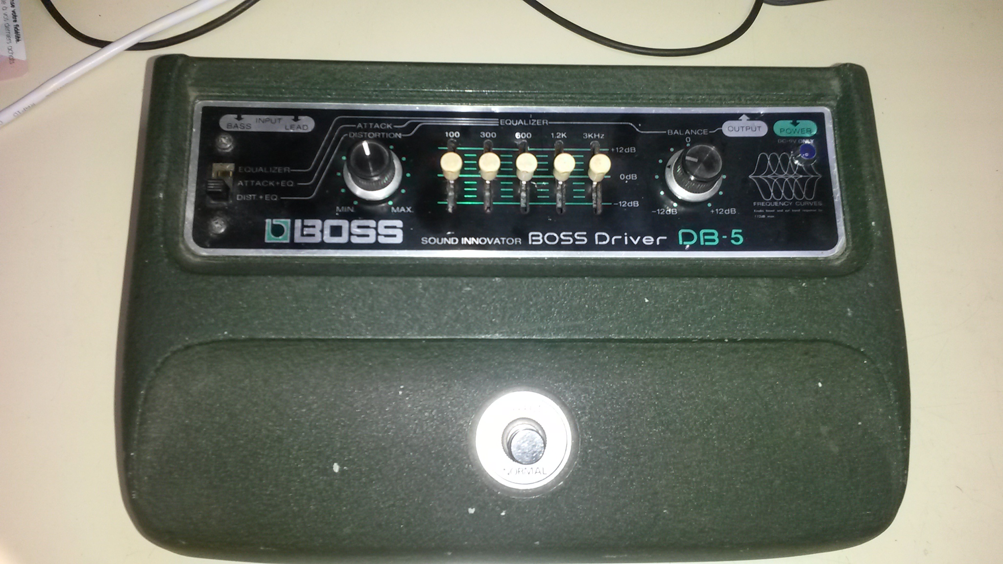 DB-5 DRIVER - Boss DB-5 Driver - Audiofanzine