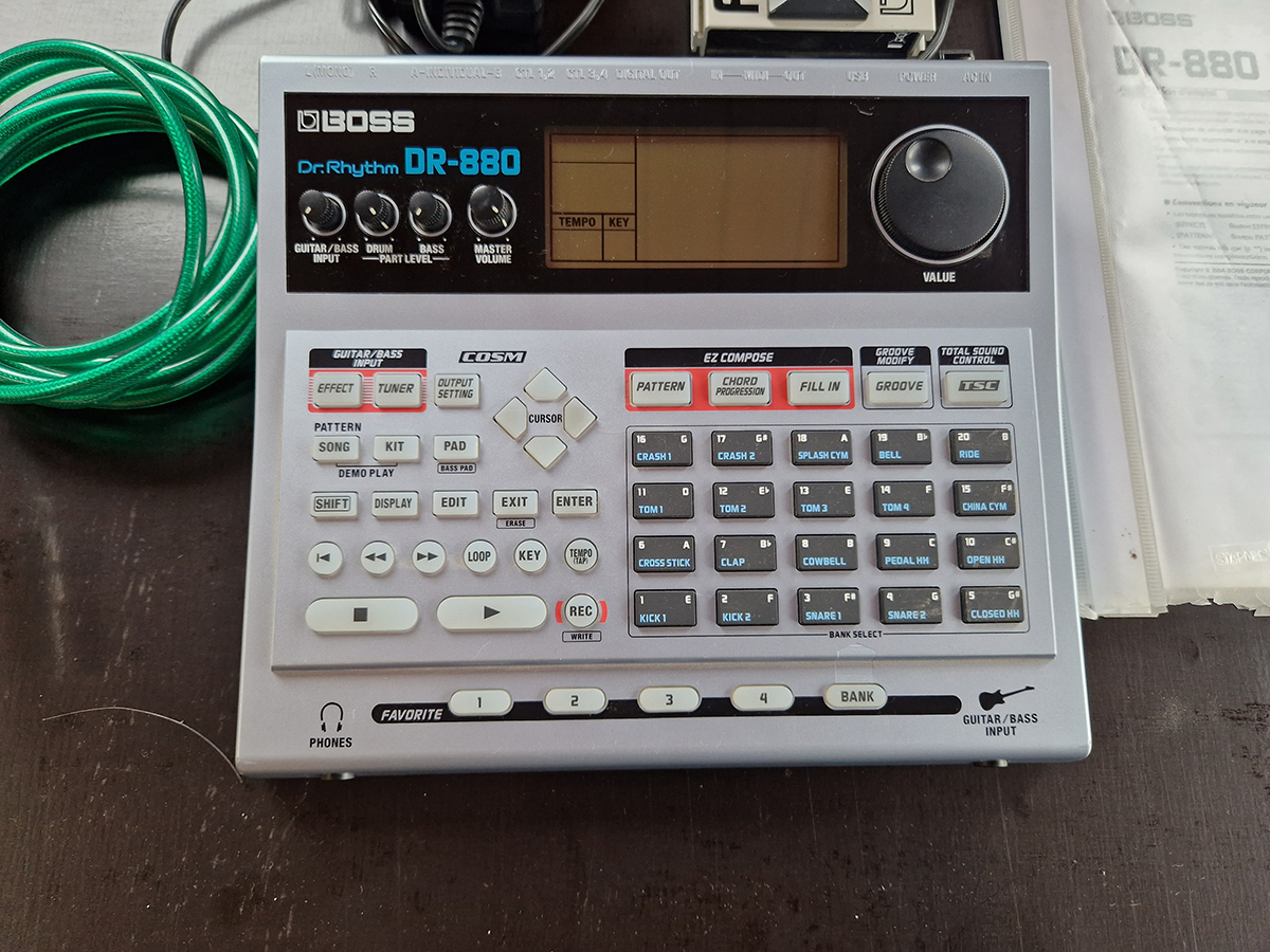 DR-880 Dr. Rhythm - Boss DR-880 Dr. Rhythm - Audiofanzine