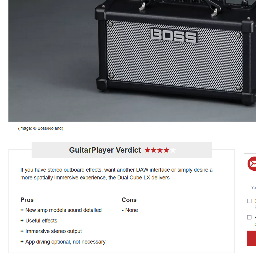 Dual Cube LX - Boss Dual Cube LX - Audiofanzine