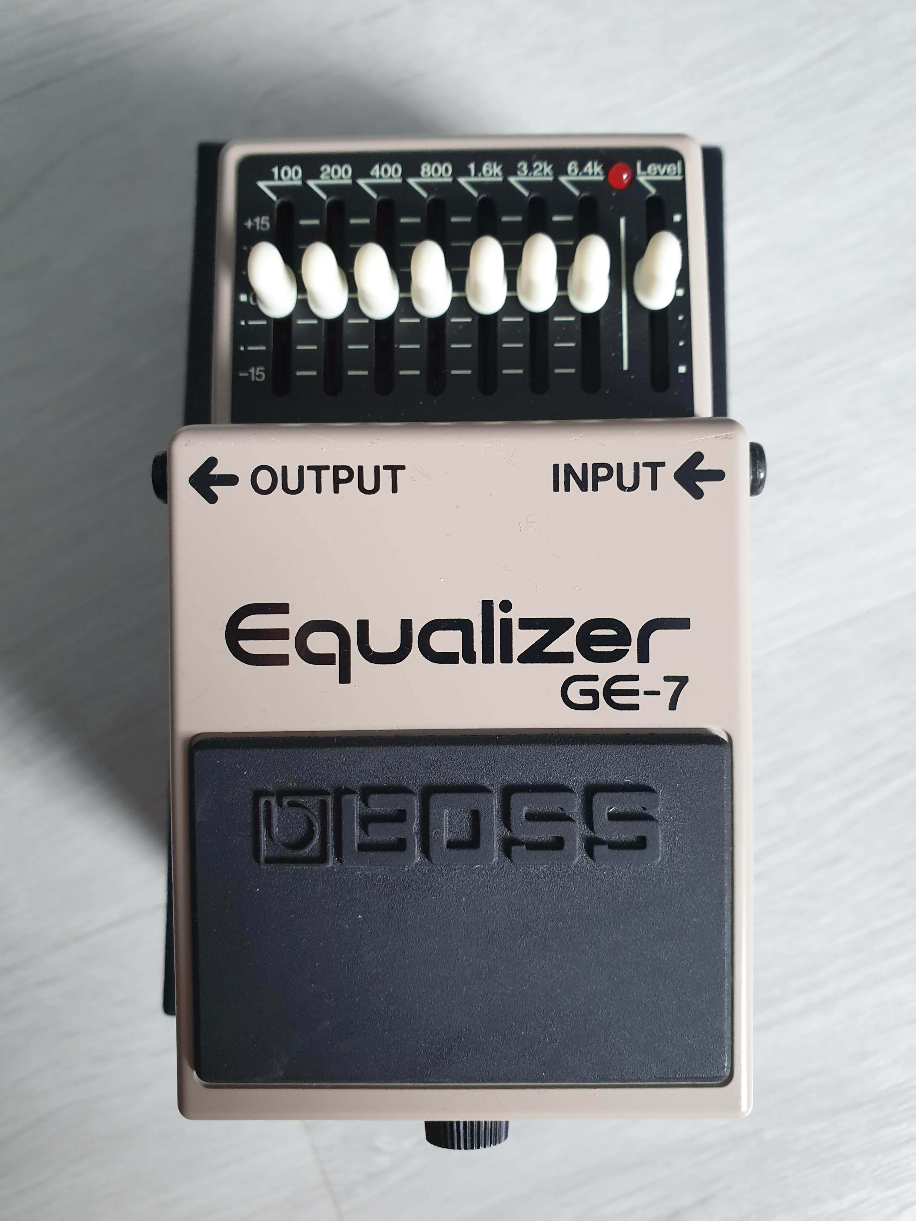 GE-7 Equalizer - Boss GE-7 Equalizer - Audiofanzine