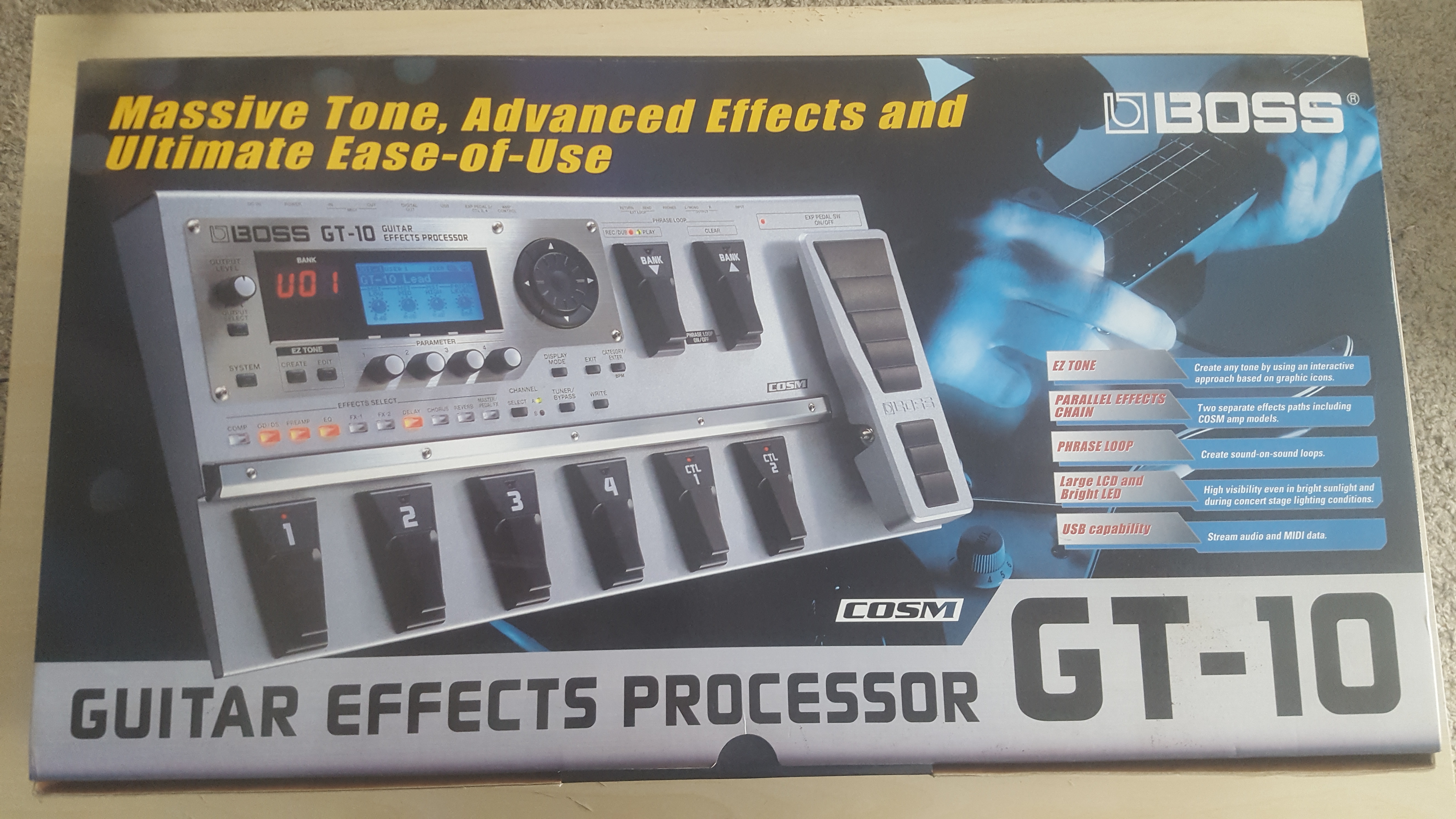 GT-10 - Boss GT-10 - Audiofanzine