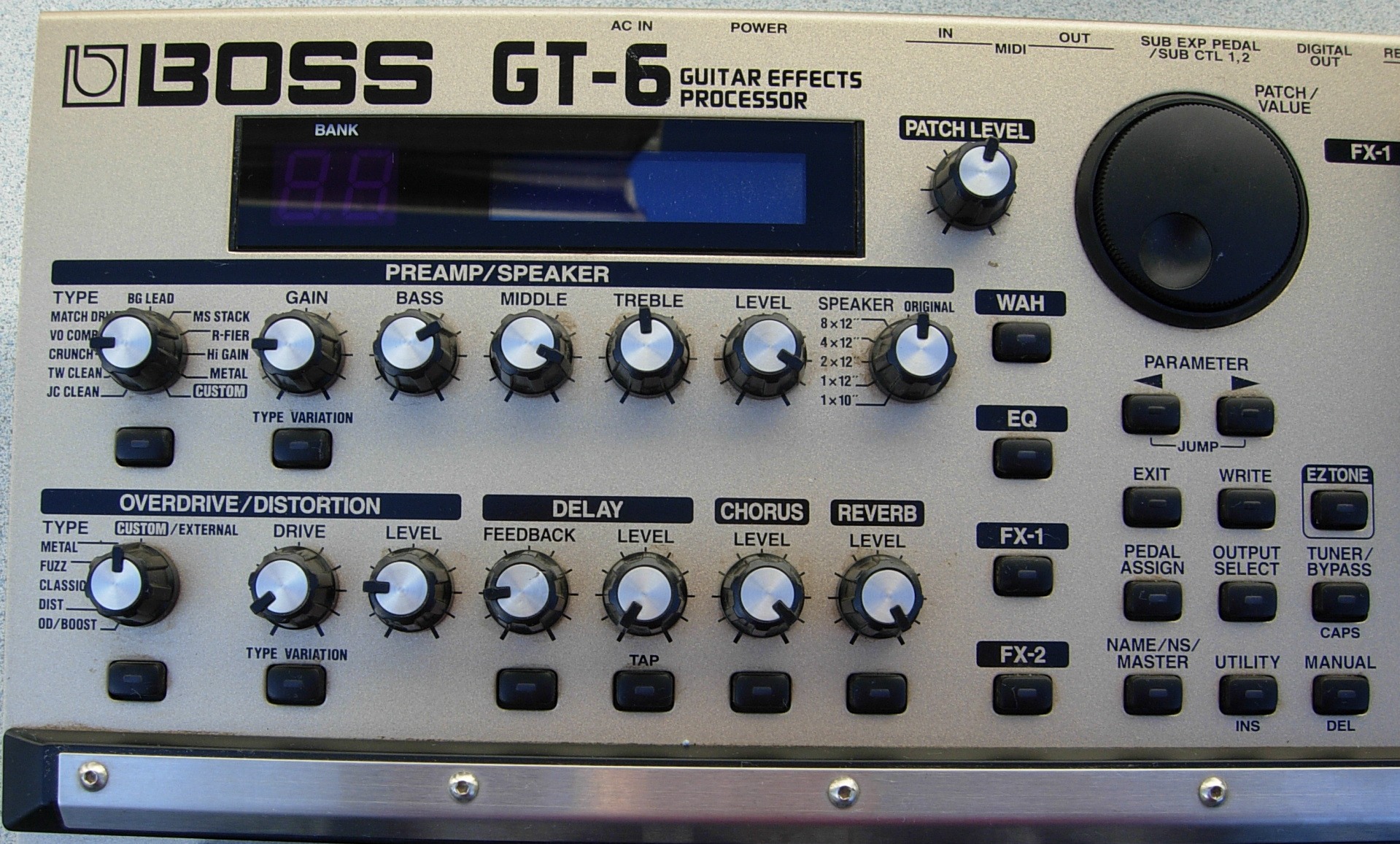 Boss GT-6 image (#1691538) - Audiofanzine