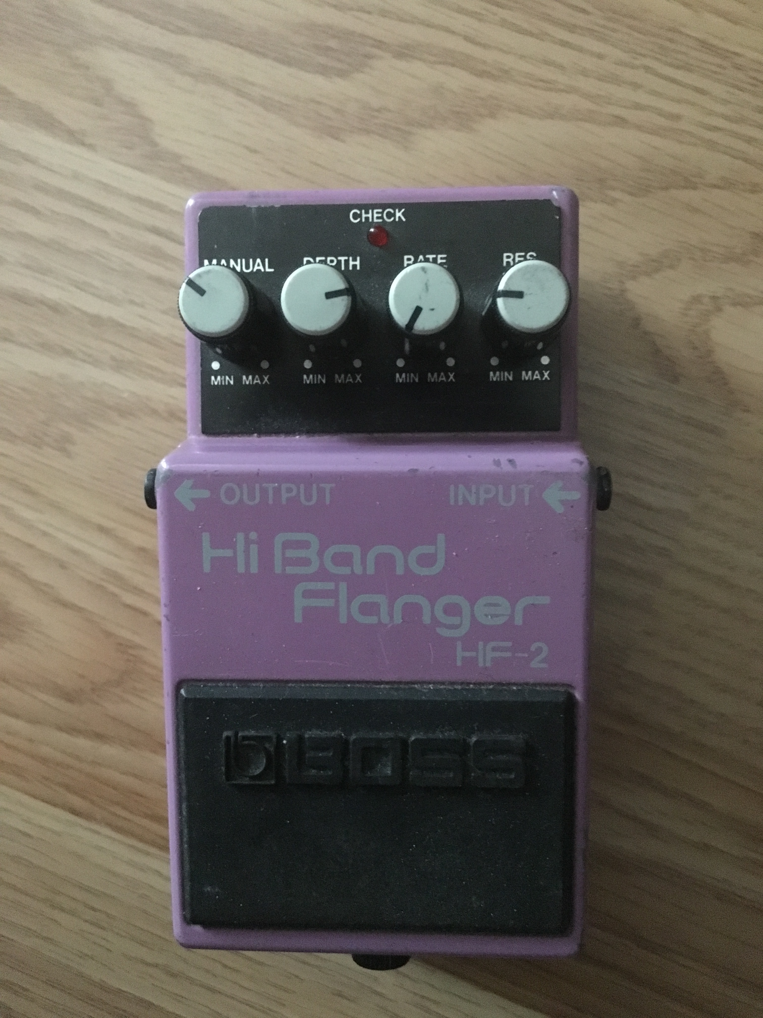 HF-2 HI BAND FLANGER - Boss HF-2 Hi Band Flanger - Audiofanzine