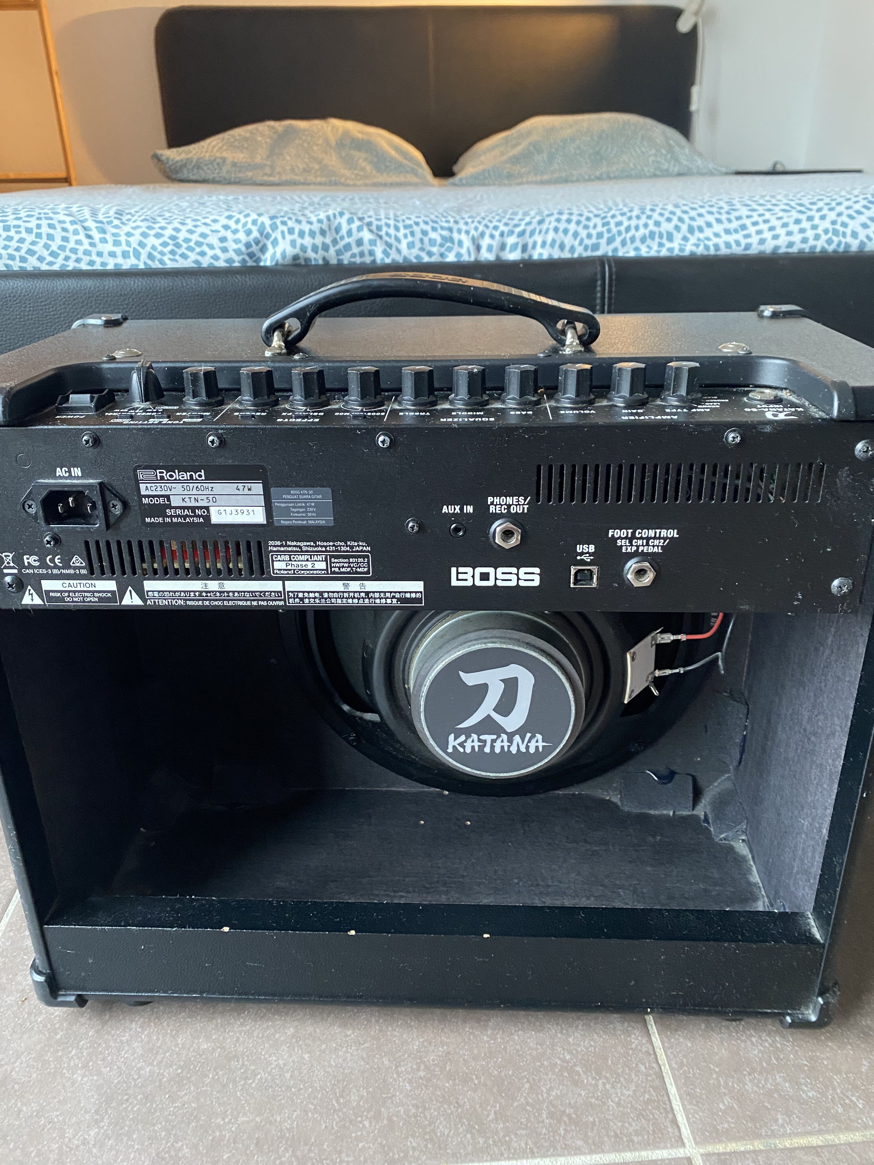 Katana-50 - Boss Katana-50 - Audiofanzine