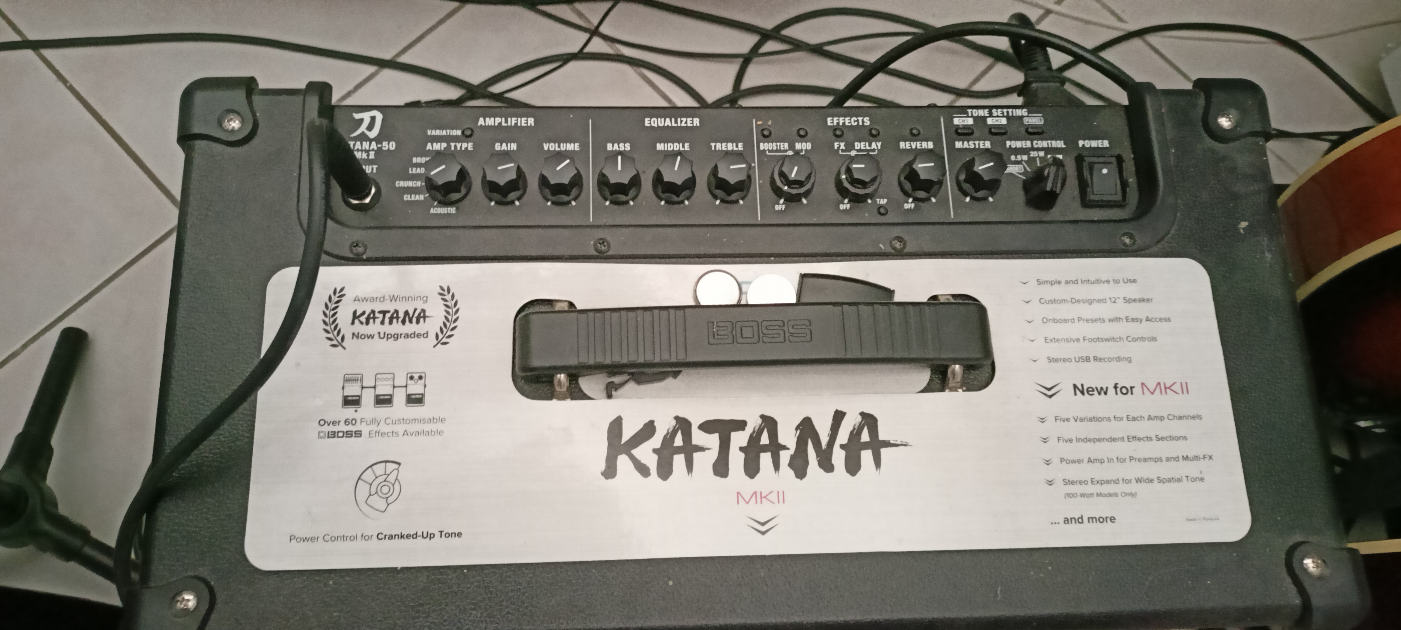 Katana-50 mkII - Boss Katana-50 mkII - Audiofanzine