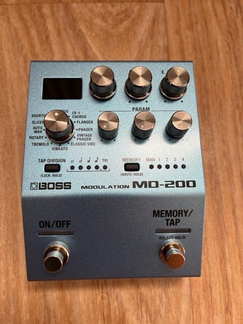 MD-200 Modulation - Boss MD-200 Modulation - Audiofanzine
