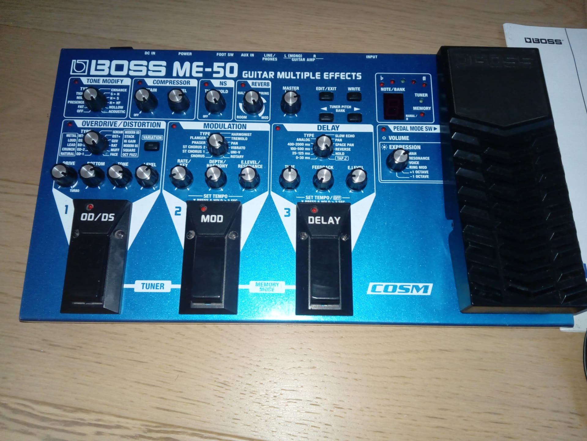 ME-50 - Boss ME-50 - Audiofanzine