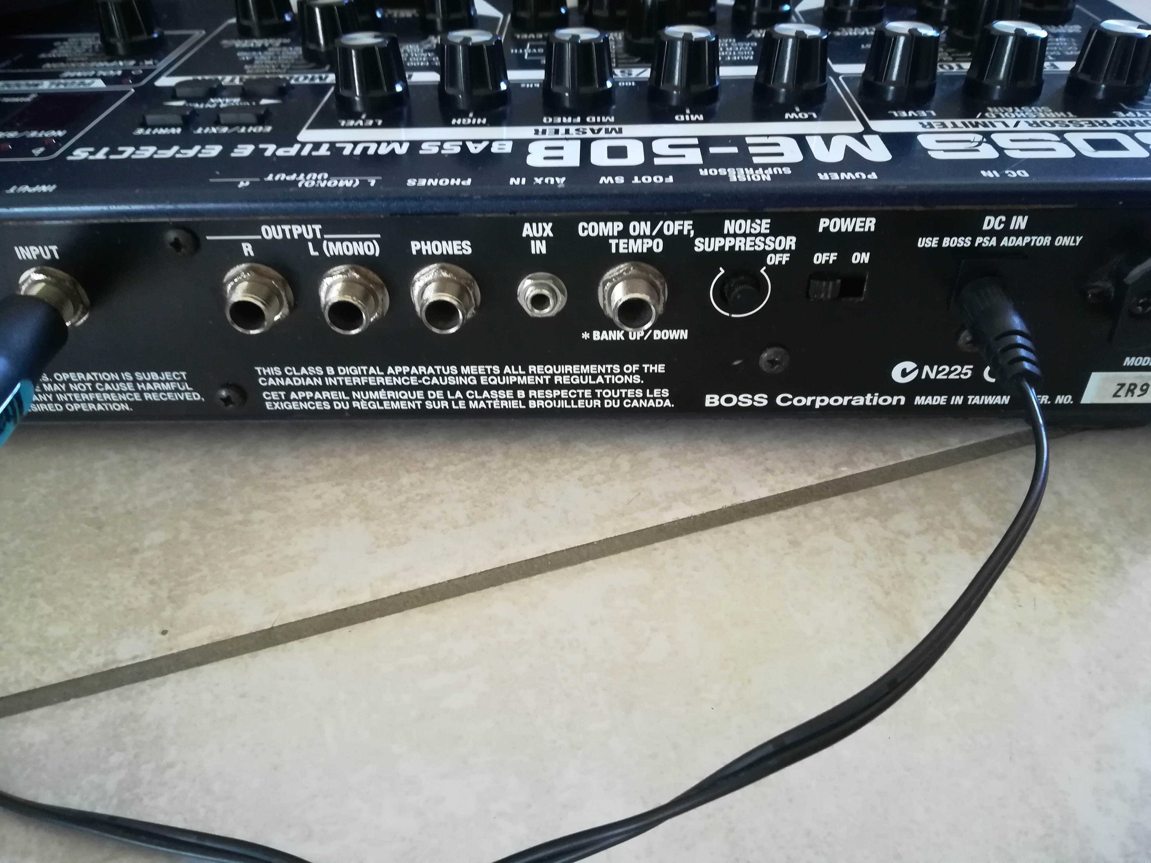 ME-50B - Boss ME-50B - Audiofanzine