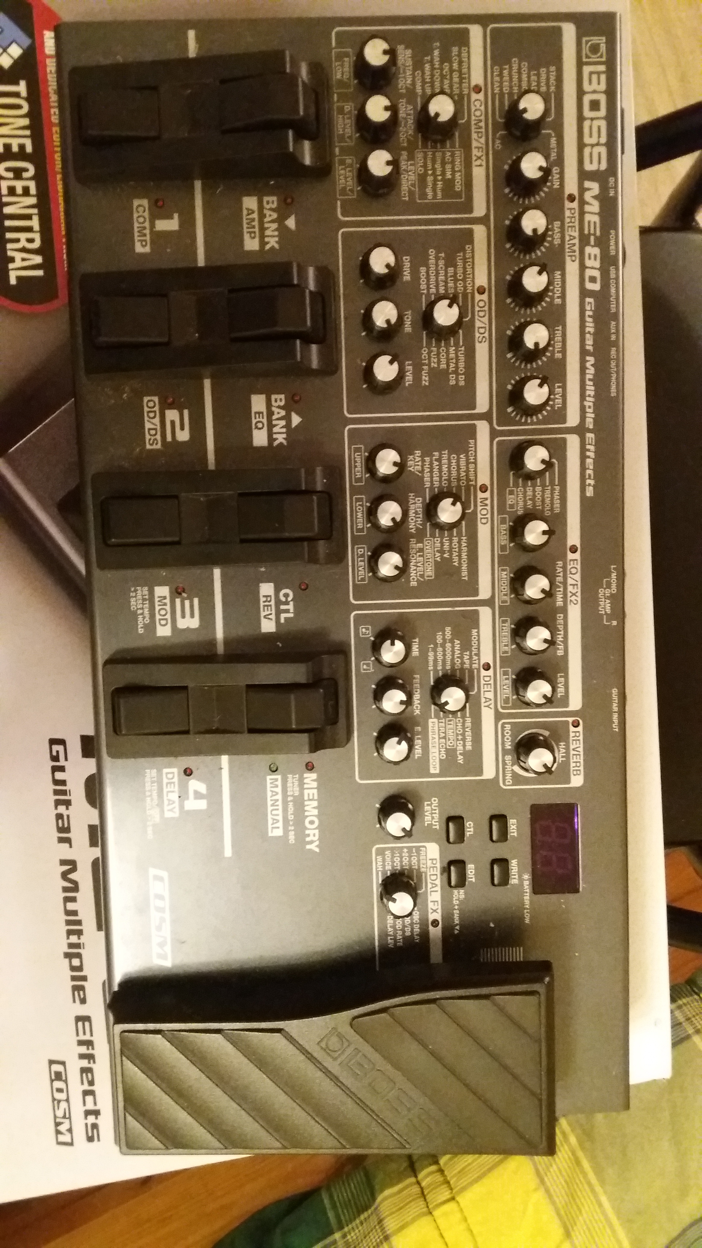 ME-80 - Boss ME-80 - Audiofanzine