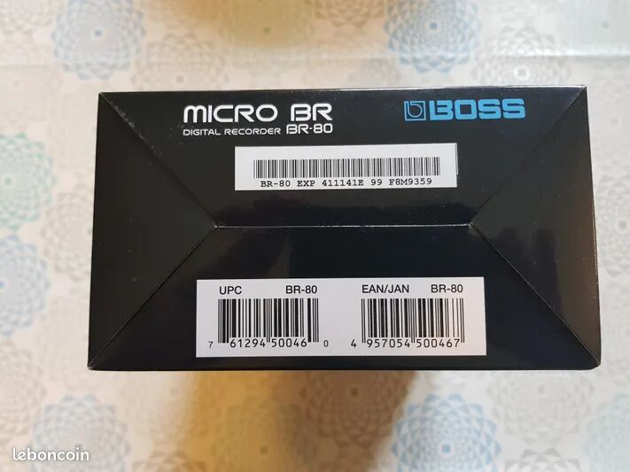 Micro BR-80 - Boss Micro BR-80 - Audiofanzine