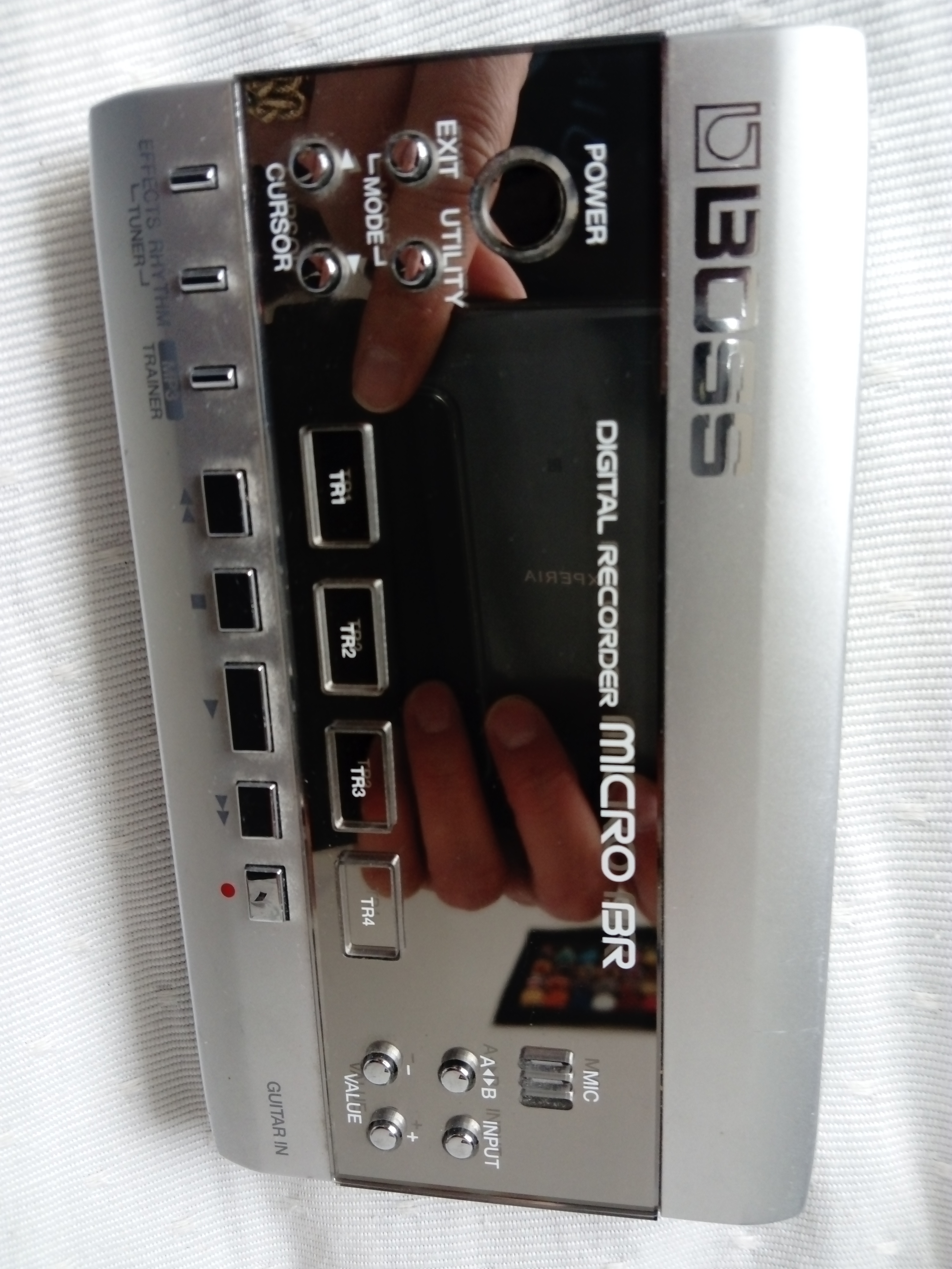 MICRO BR DIGITAL RECORDER - Boss Micro BR Digital Recorder - Audiofanzine