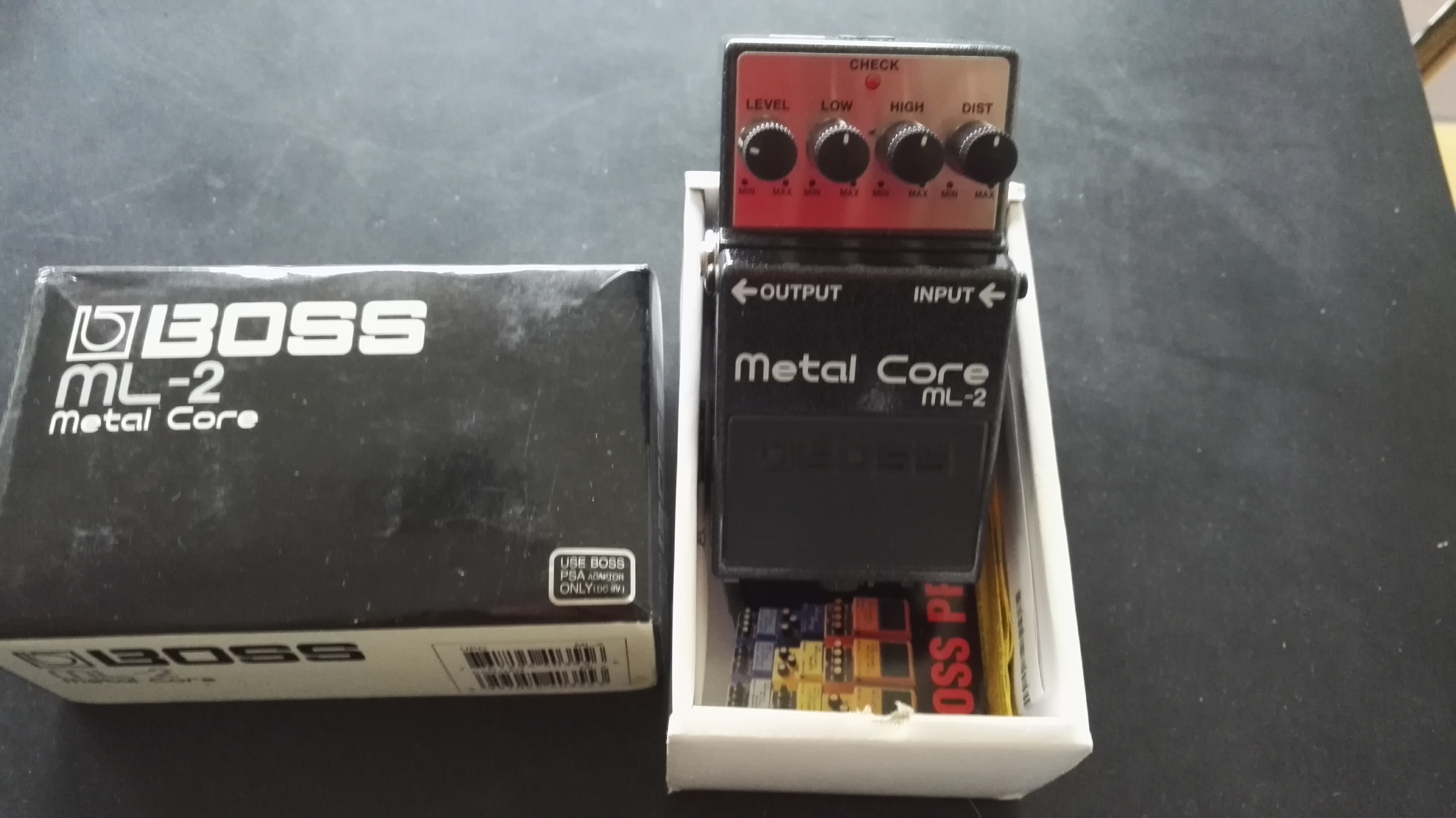 ML-2 Metal Core - Boss ML-2 Metal Core - Audiofanzine