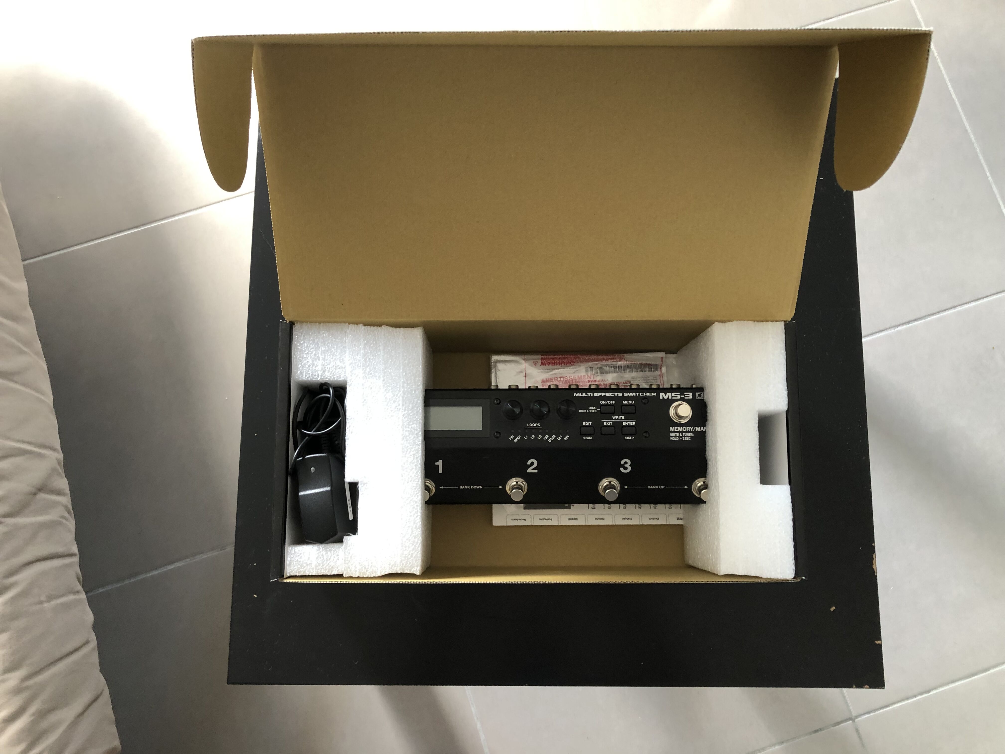 MS-3 Switcher Multi-effets - Boss MS-3 Switcher Multi-effets - Audiofanzine