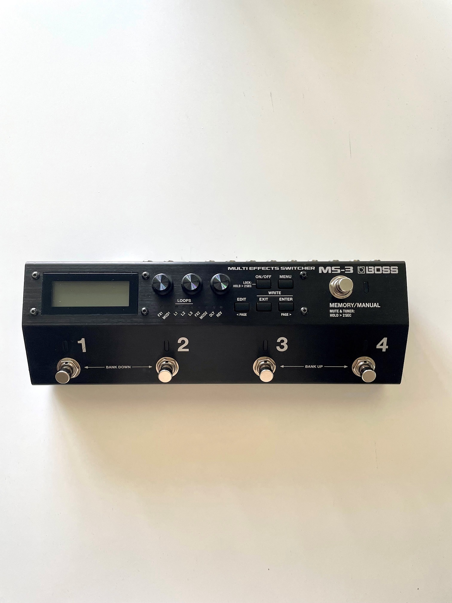 MS-3 Switcher Multi-effets - Boss MS-3 Switcher Multi-effets - Audiofanzine