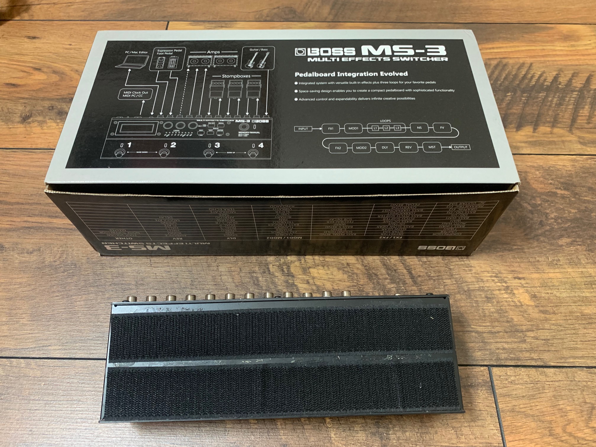 MS-3 Switcher Multi-effets - Boss MS-3 Switcher Multi-effets - Audiofanzine