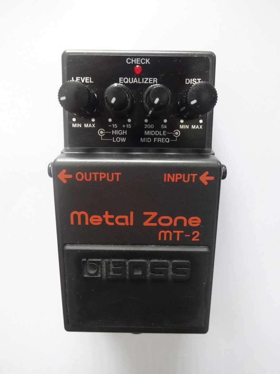 Photo Boss MT-2 Metal Zone : metalzone.JPG (#2011178) - Audiofanzine
