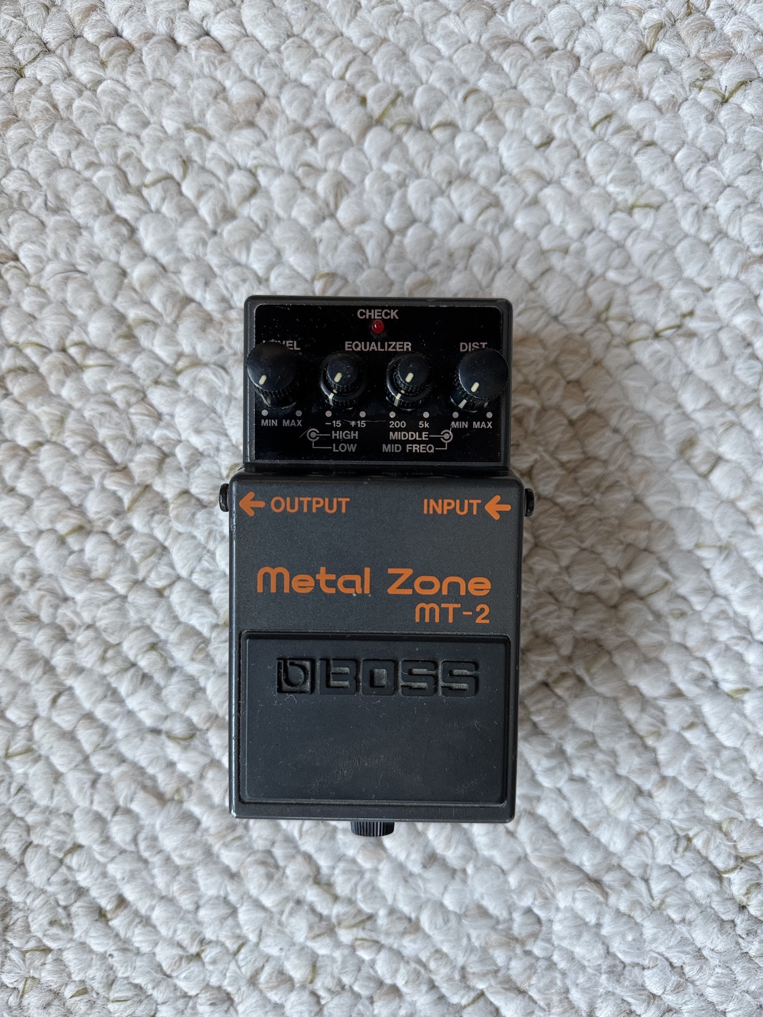 MT-2 Metal Zone - Boss MT-2 Metal Zone - Audiofanzine
