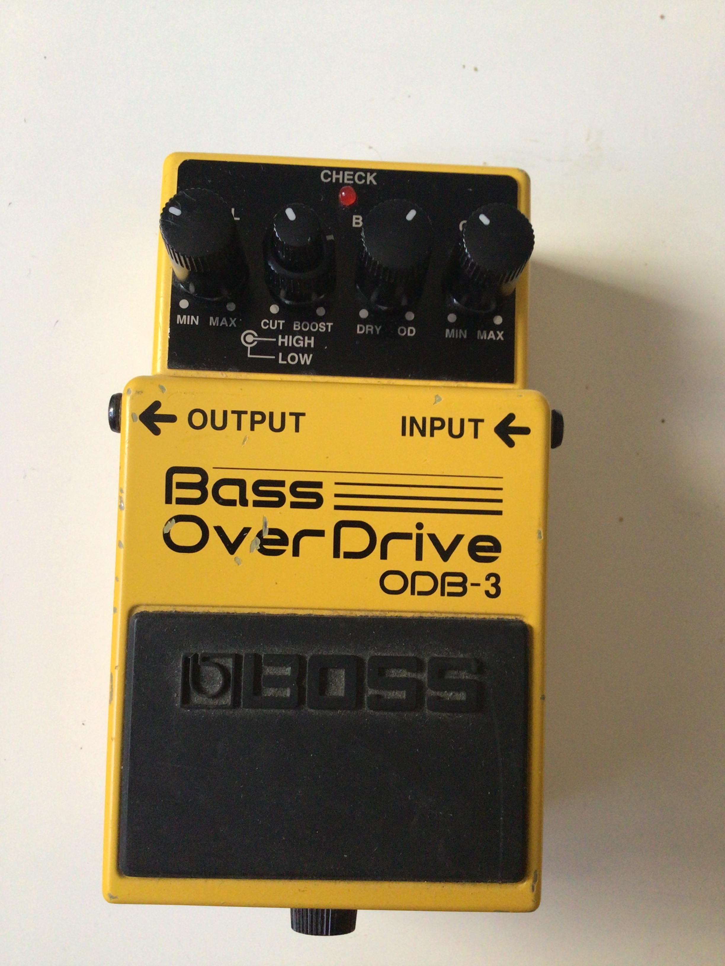 ODB-3 Bass OverDrive - Boss ODB-3 Bass OverDrive - Audiofanzine