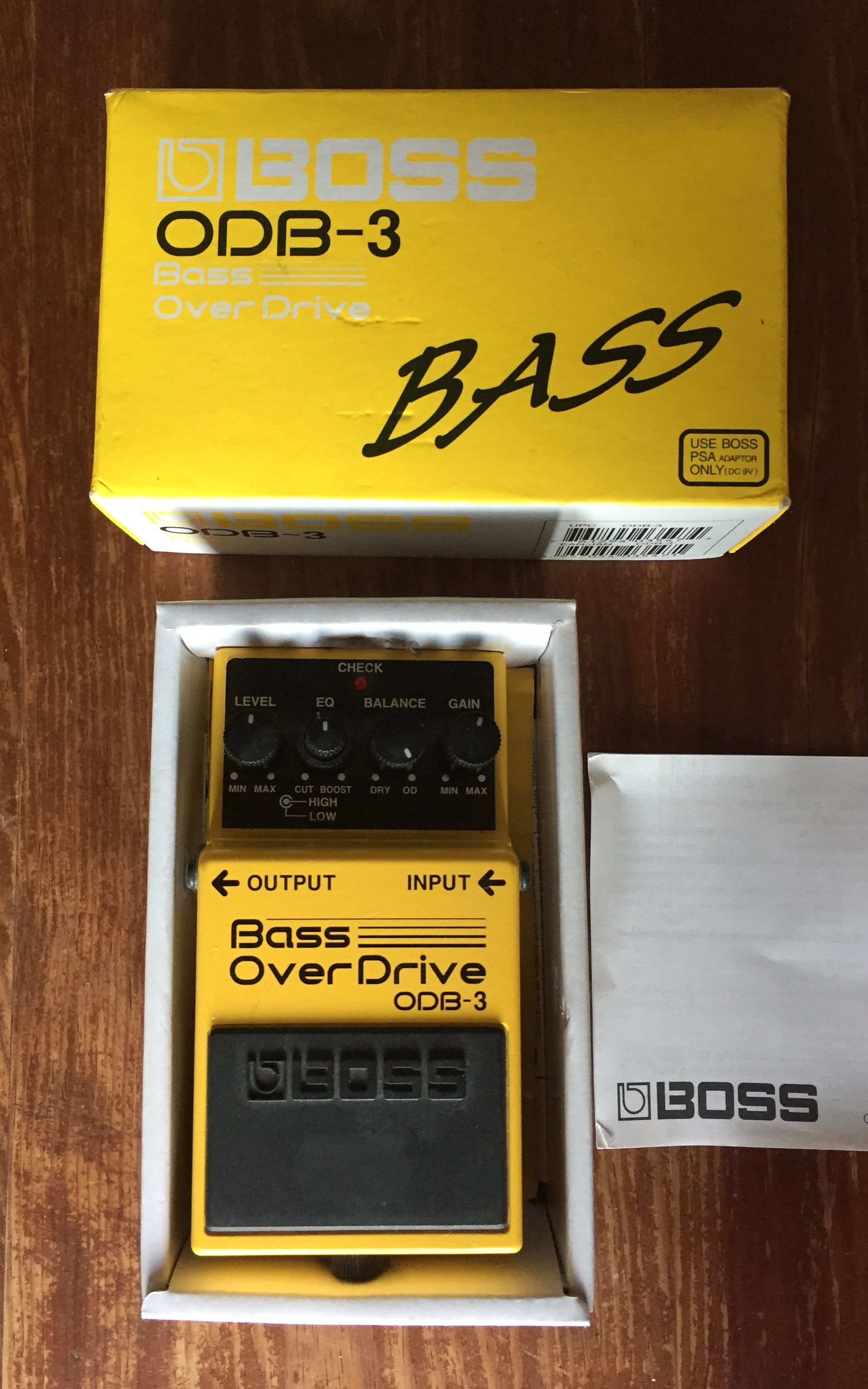 ODB-3 Bass OverDrive - Boss ODB-3 Bass OverDrive - Audiofanzine