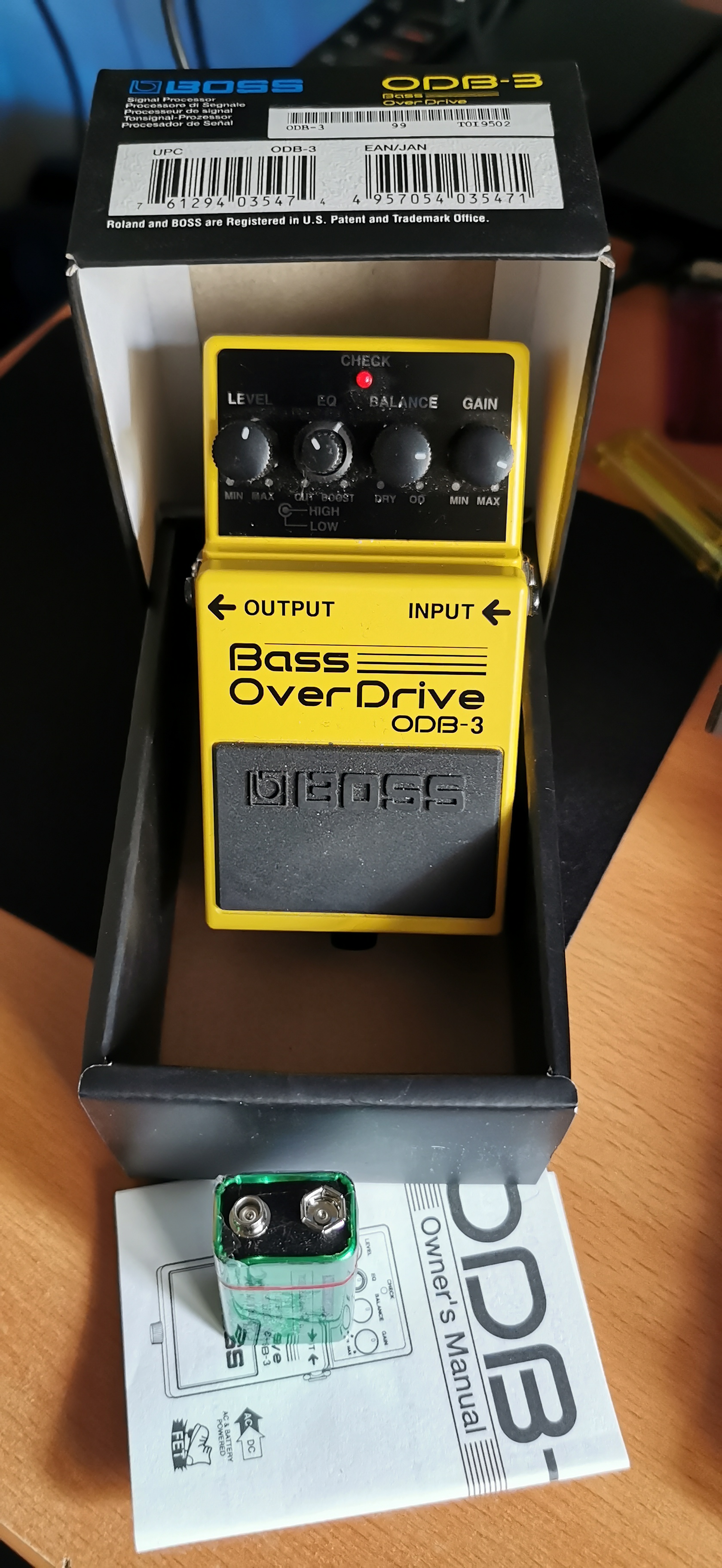 ODB-3 Bass OverDrive - Boss ODB-3 Bass OverDrive - Audiofanzine