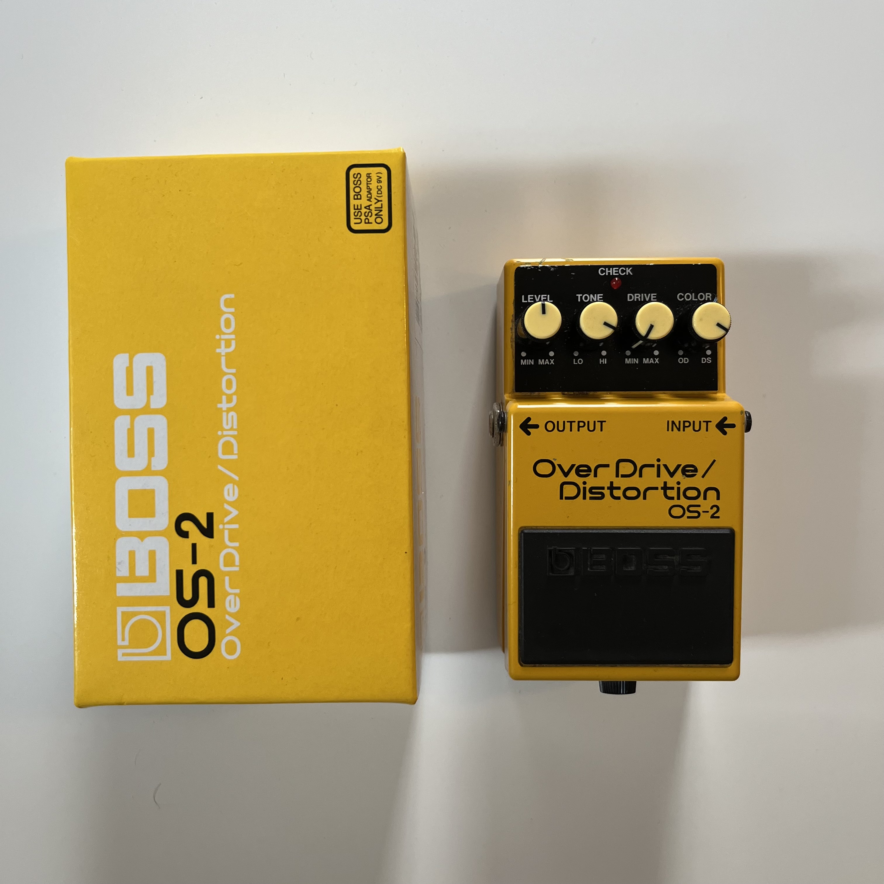 OS-2 OverDrive/Distortion - Boss OS-2 OverDrive/Distortion - Audiofanzine