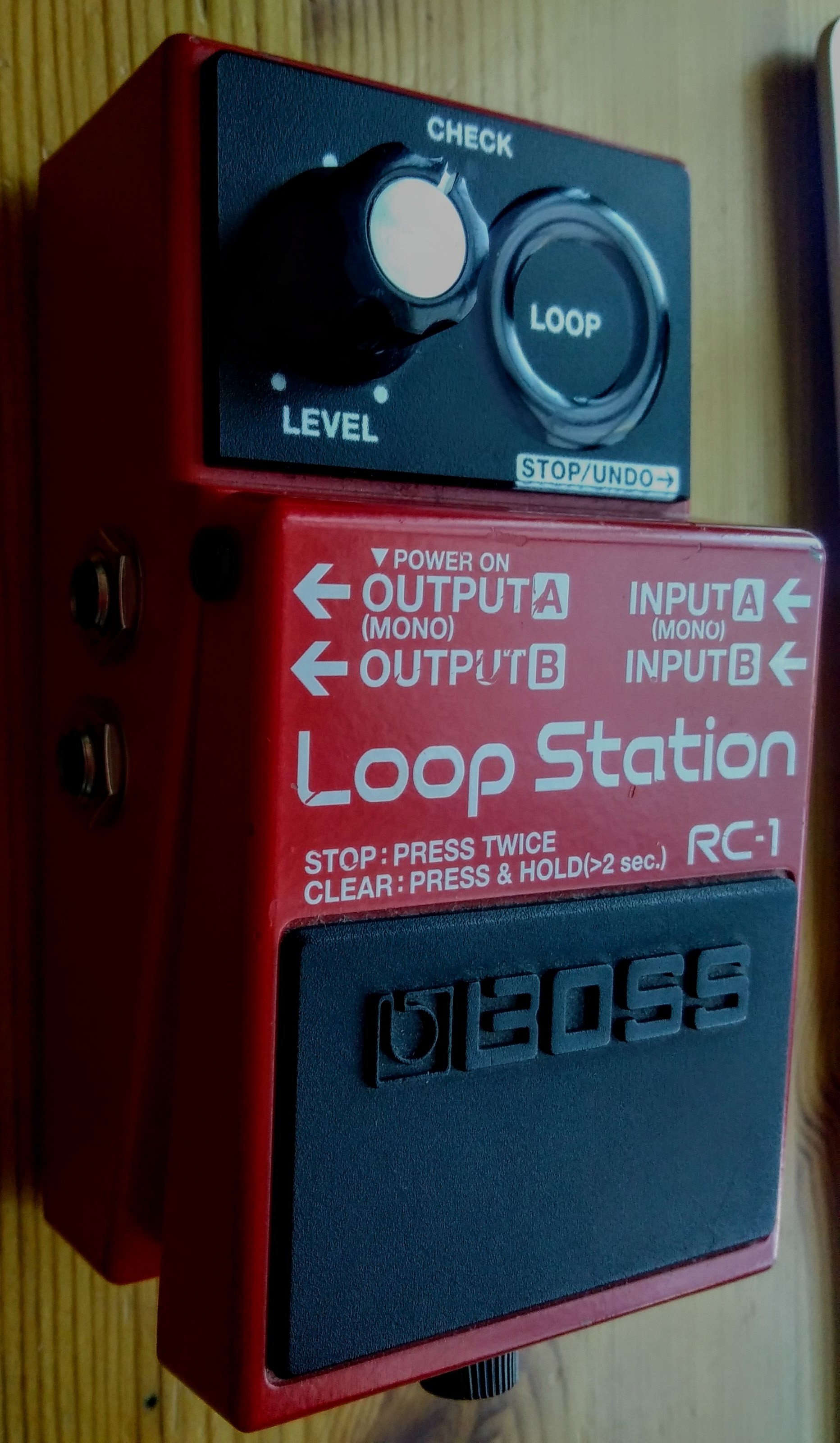 RC-1 Loop Station - Boss RC-1 Loop Station - Audiofanzine