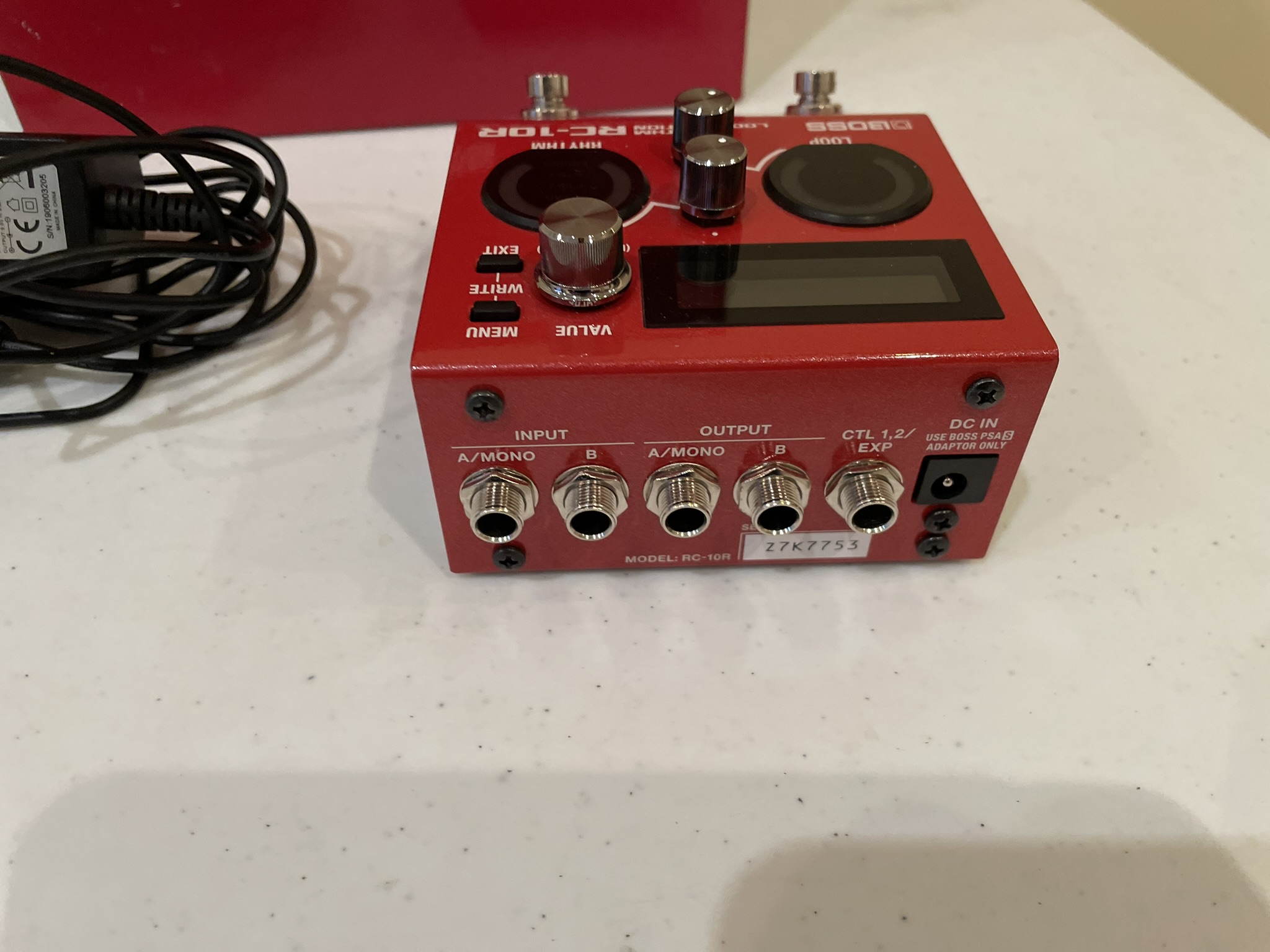 RC-10R Rhythm Loop Station - Boss RC-10R Rhythm Loop Station - Audiofanzine