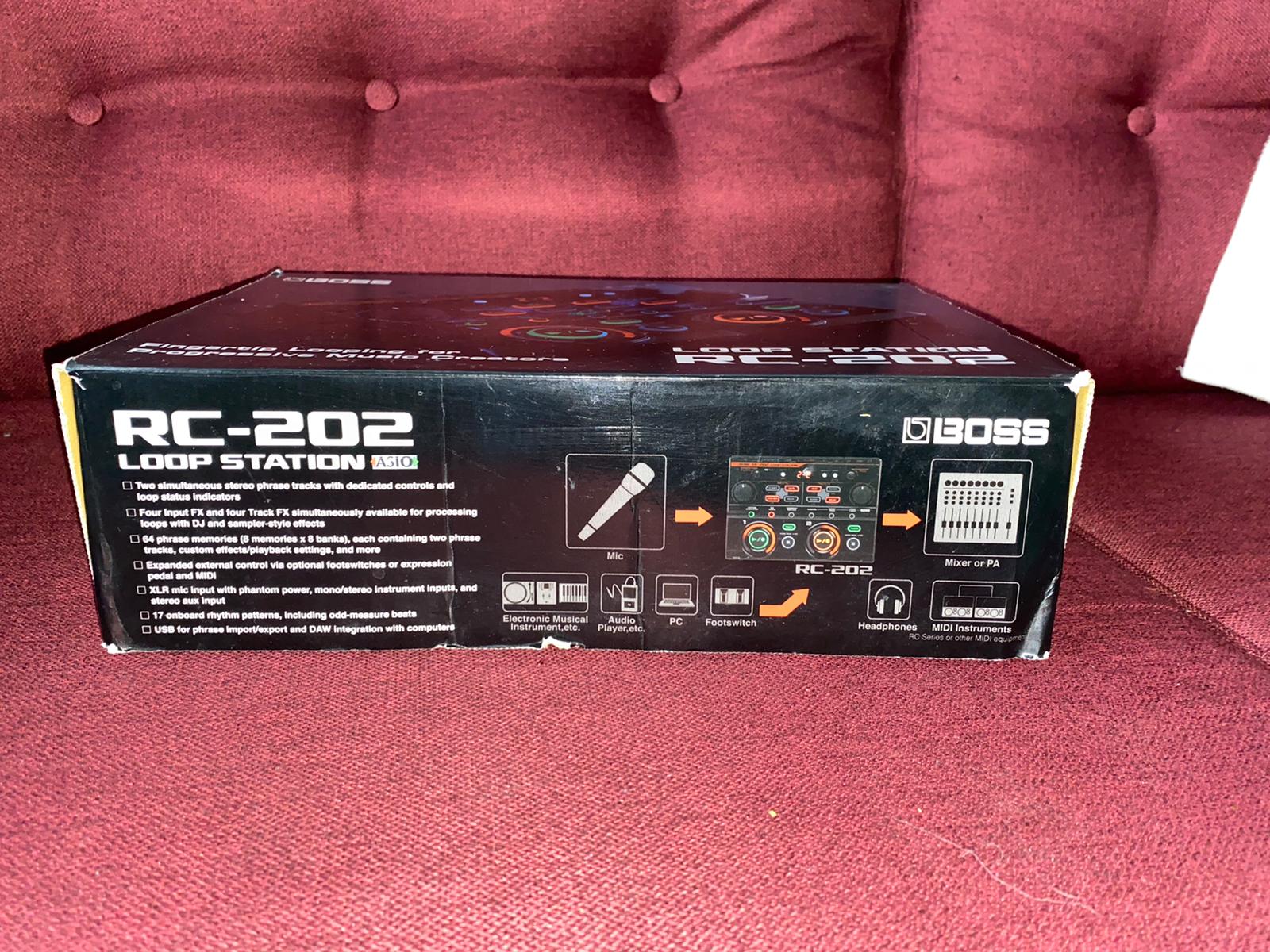 RC-202 Loop Station - Boss RC-202 Loop Station - Audiofanzine