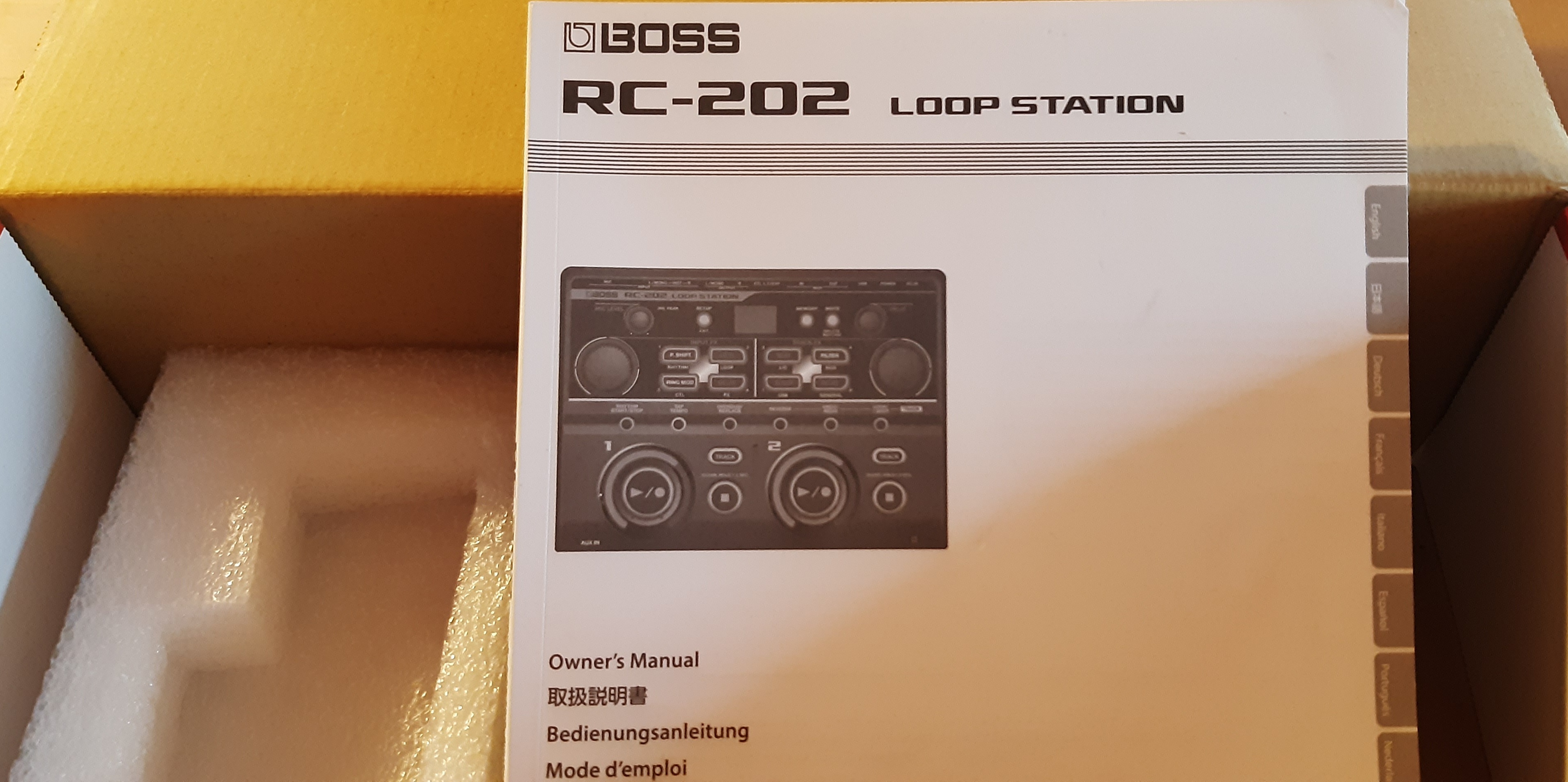 RC-202 Loop Station - Boss RC-202 Loop Station - Audiofanzine