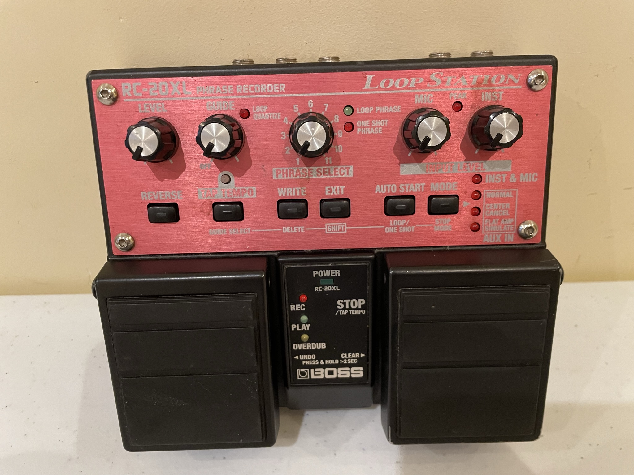 RC-20XL Loop Station - Boss RC-20XL Loop Station - Audiofanzine