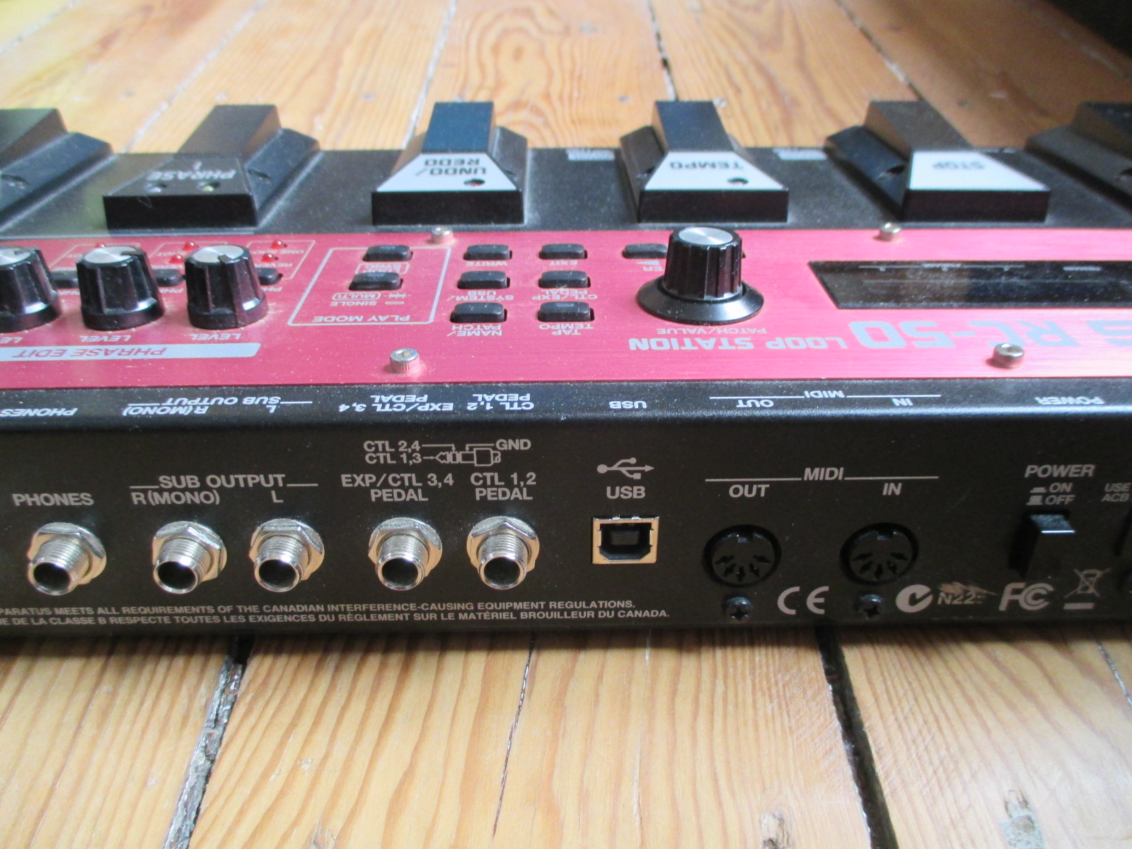 Photo Boss RC-50 Loop Station : Boss RC-50 Loop Station (6083 ...