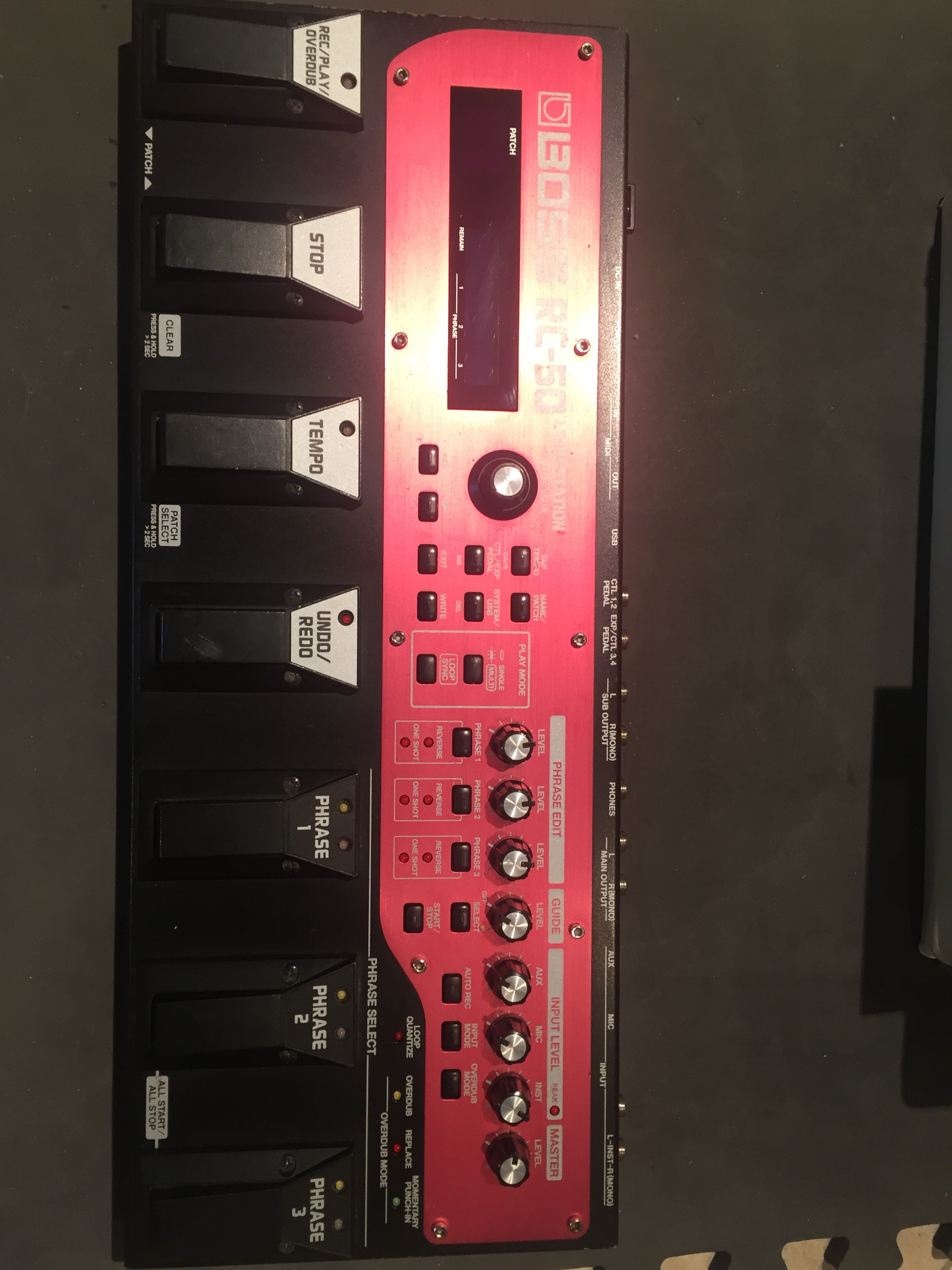 RC-50 LOOP STATION - Boss RC-50 Loop Station - Audiofanzine