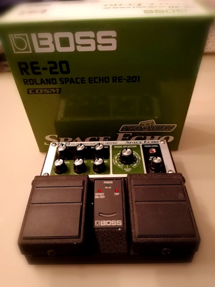 RE-20 Space Echo - Boss RE-20 Space Echo - Audiofanzine