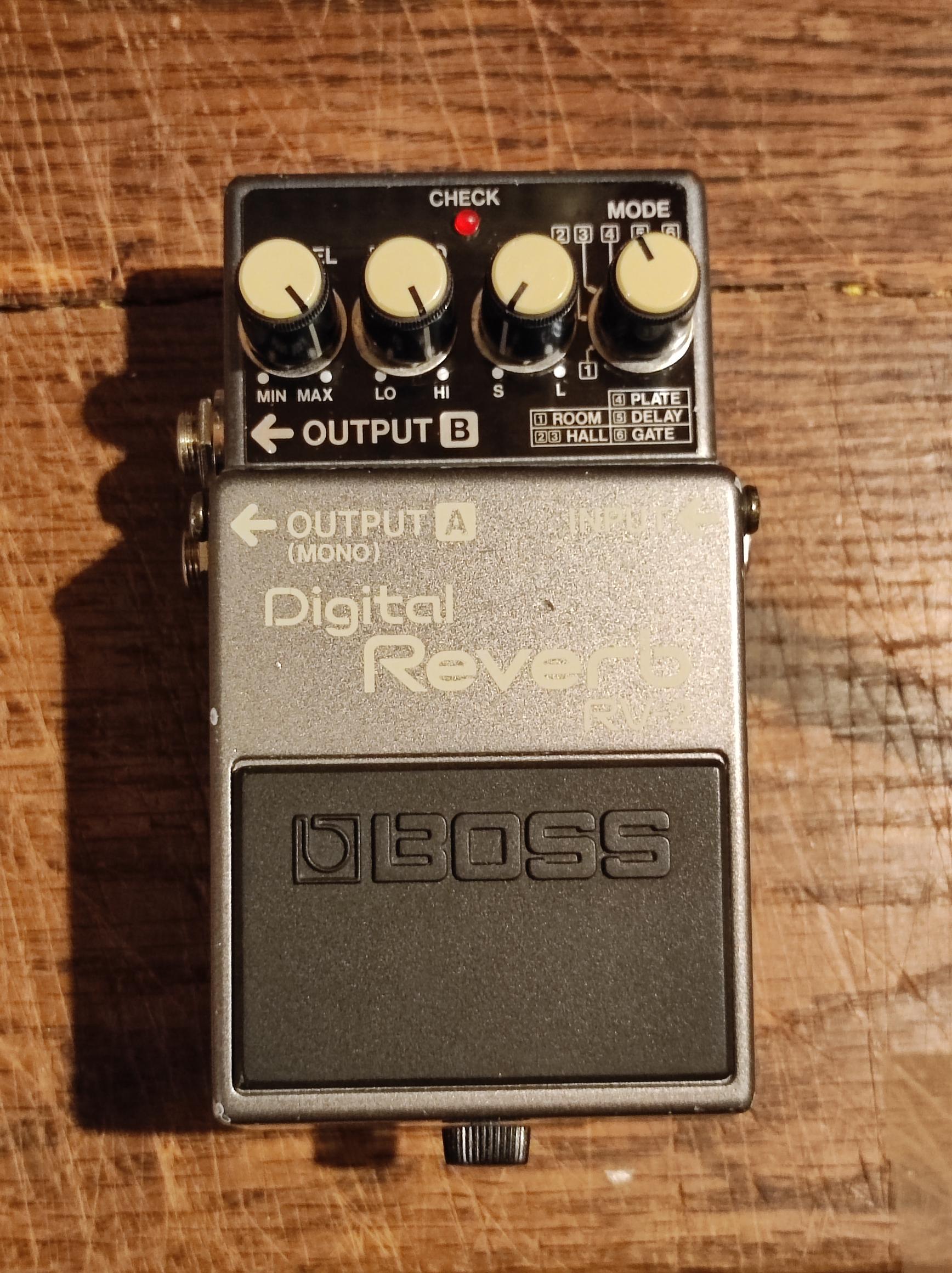 RV-2 Digital Reverb - Boss RV-2 Digital Reverb - Audiofanzine