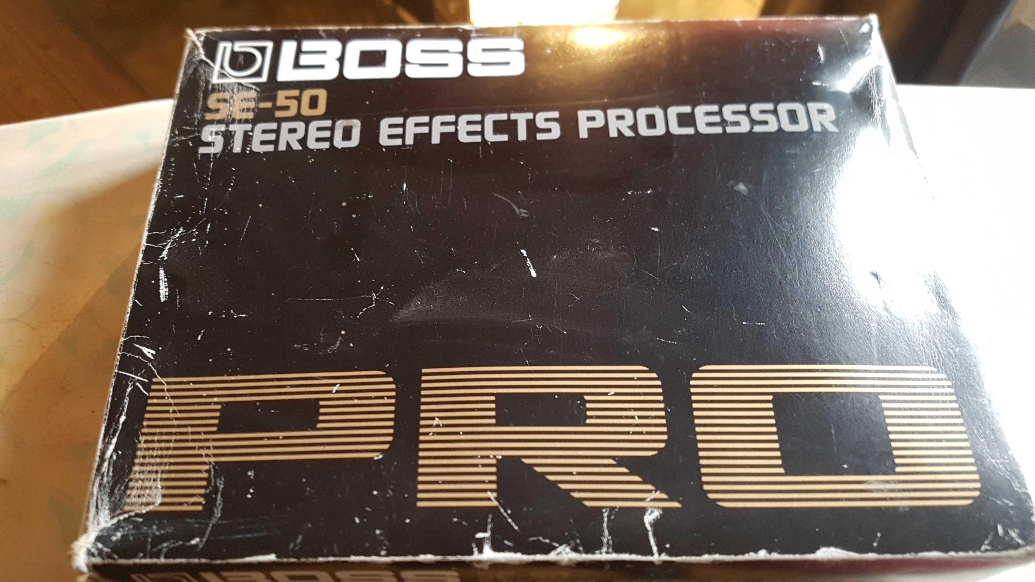 SE-50 Stereo Effects Processor Boss - Audiofanzine