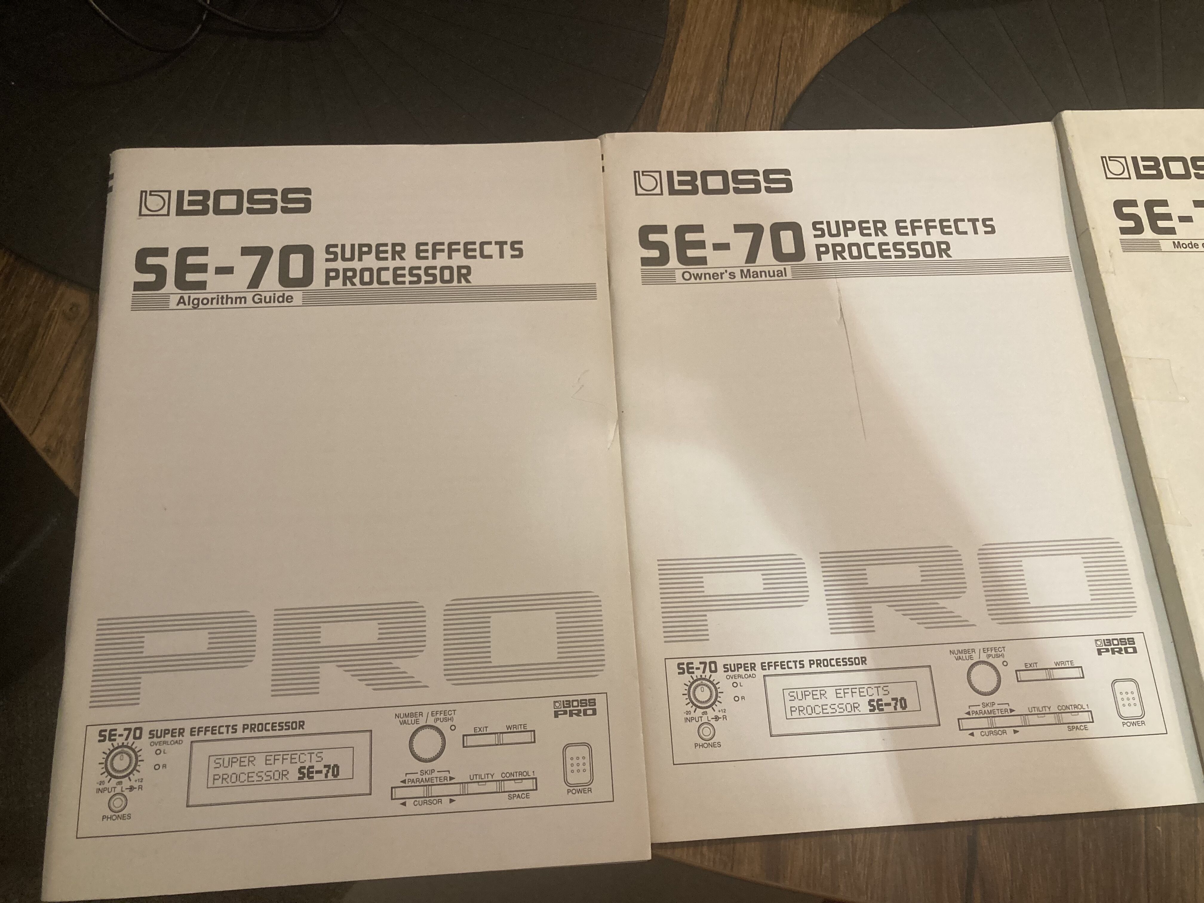 SE-70 Super Effects Processor Boss - Audiofanzine