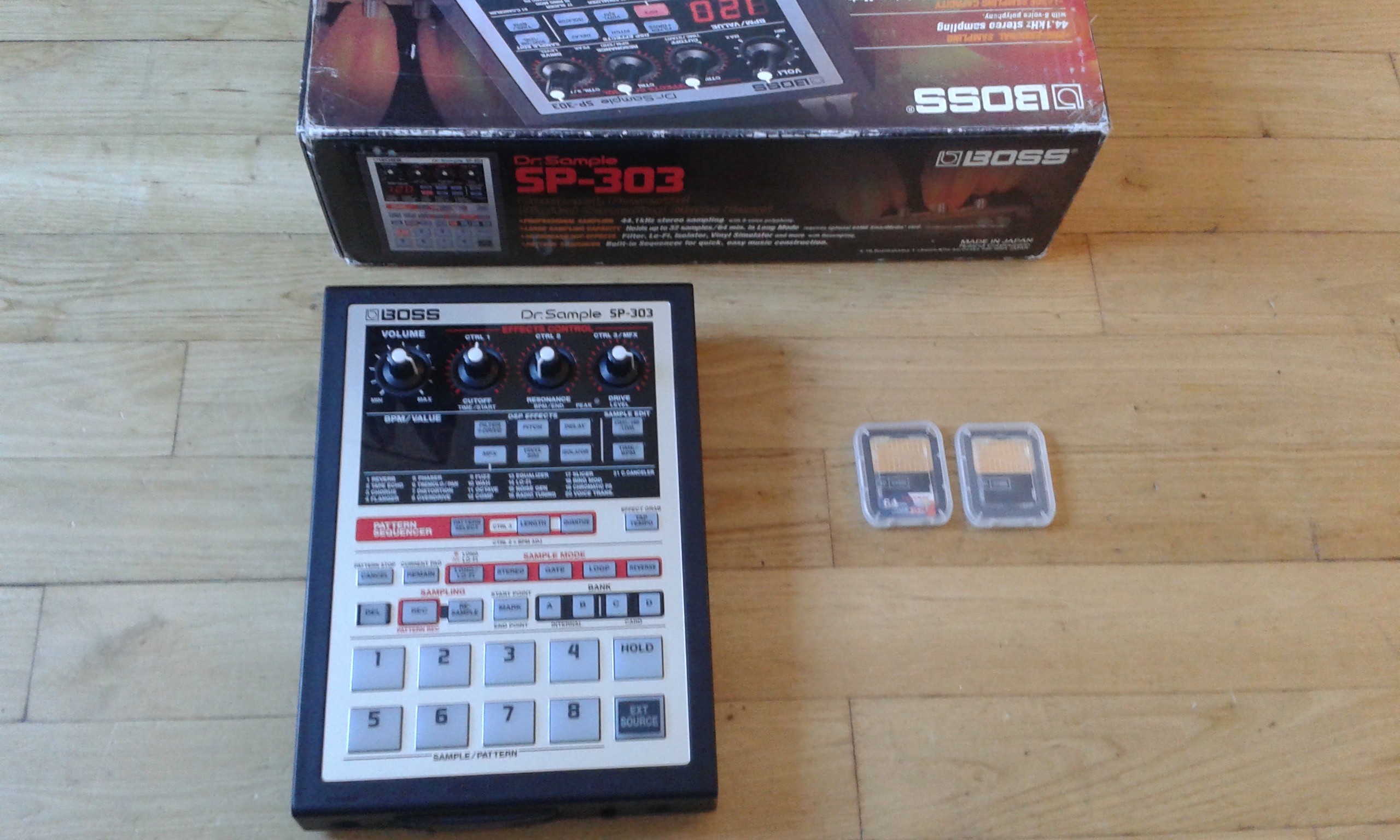 Photo Boss SP-303 Dr. Sample : 20170525 082221 (#1796278) - Audiofanzine