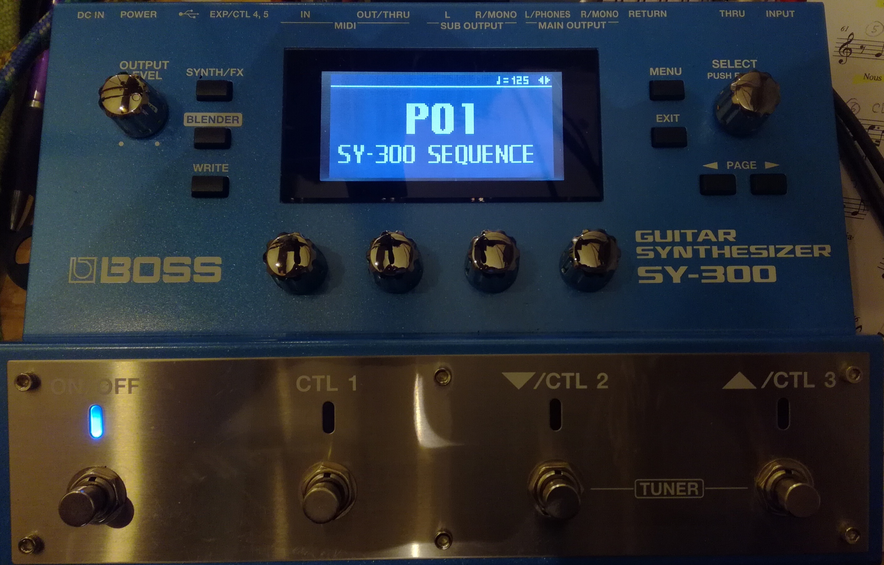 SY-300 - Boss SY-300 - Audiofanzine