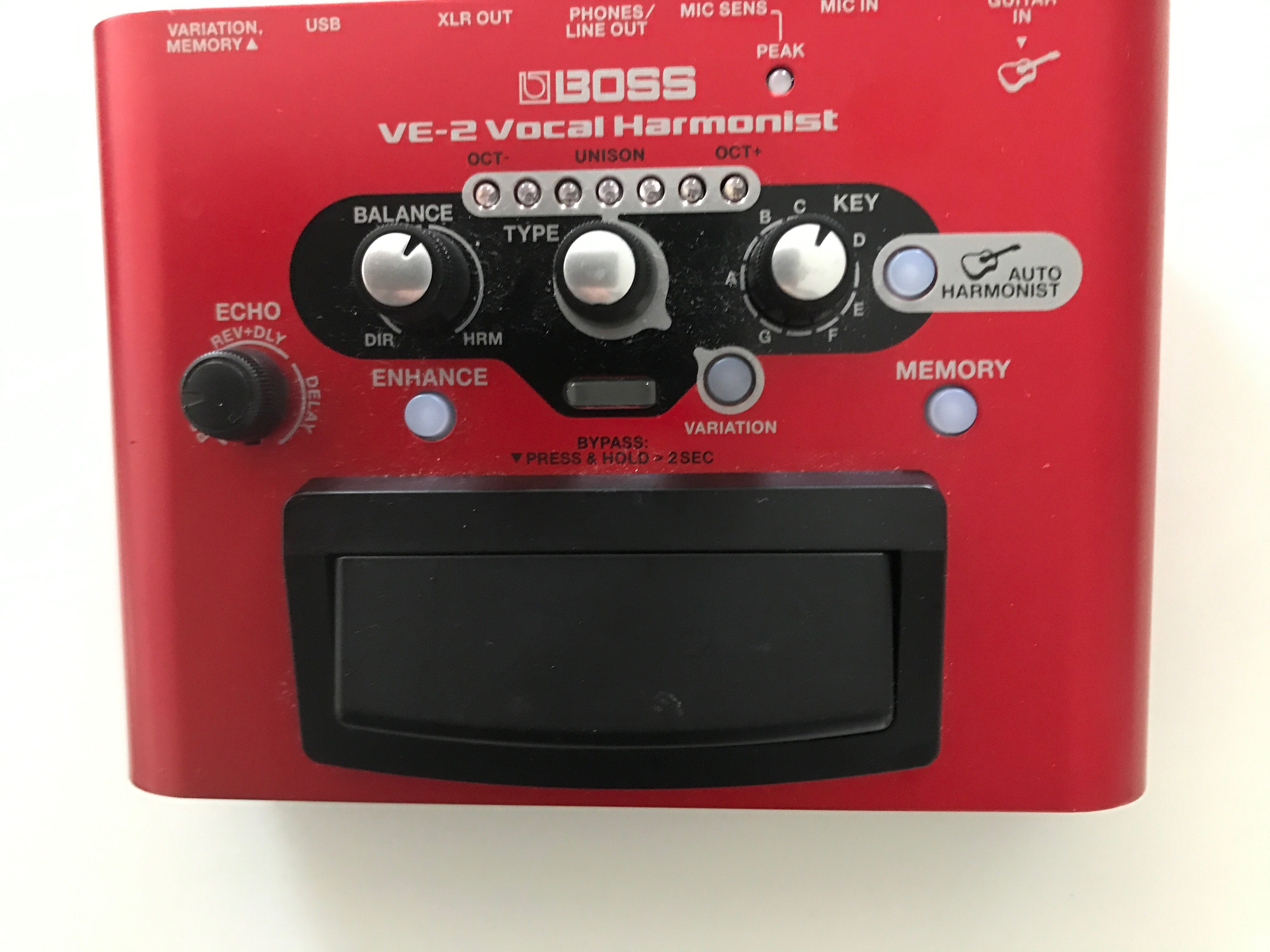 VE-2 Vocal Harmonist - Boss VE-2 Vocal Harmonist - Audiofanzine