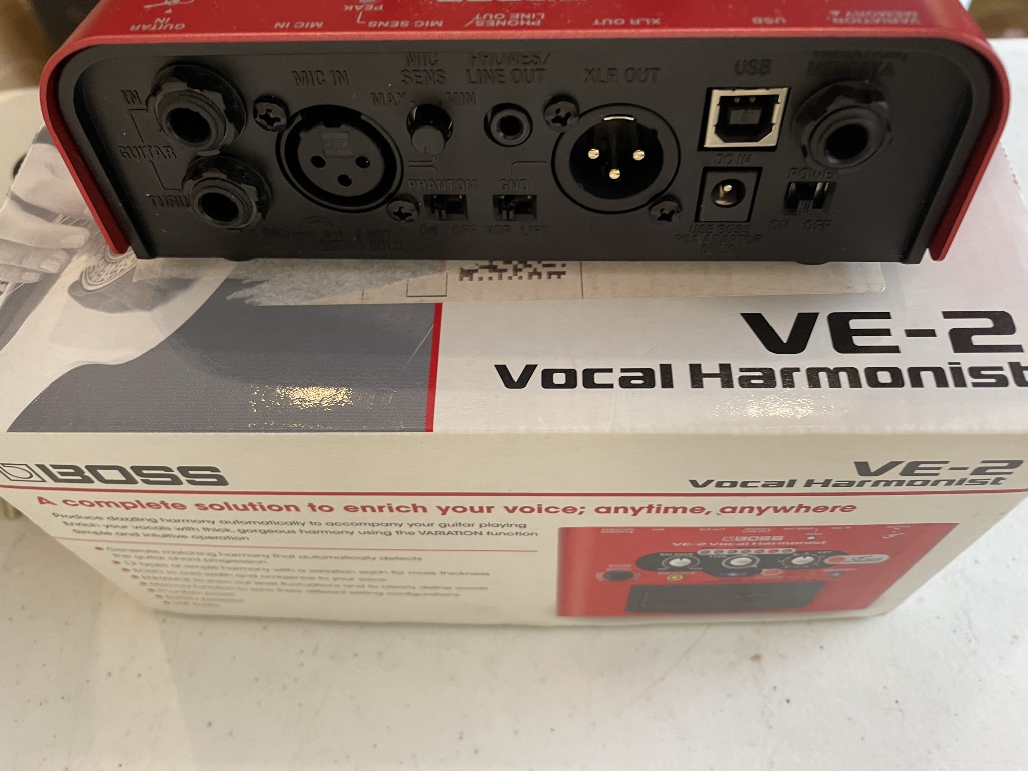 VE-2 Vocal Harmonist - Boss VE-2 Vocal Harmonist - Audiofanzine