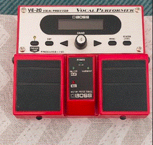 VE-20 Vocal Performer - Boss VE-20 Vocal Performer - Audiofanzine